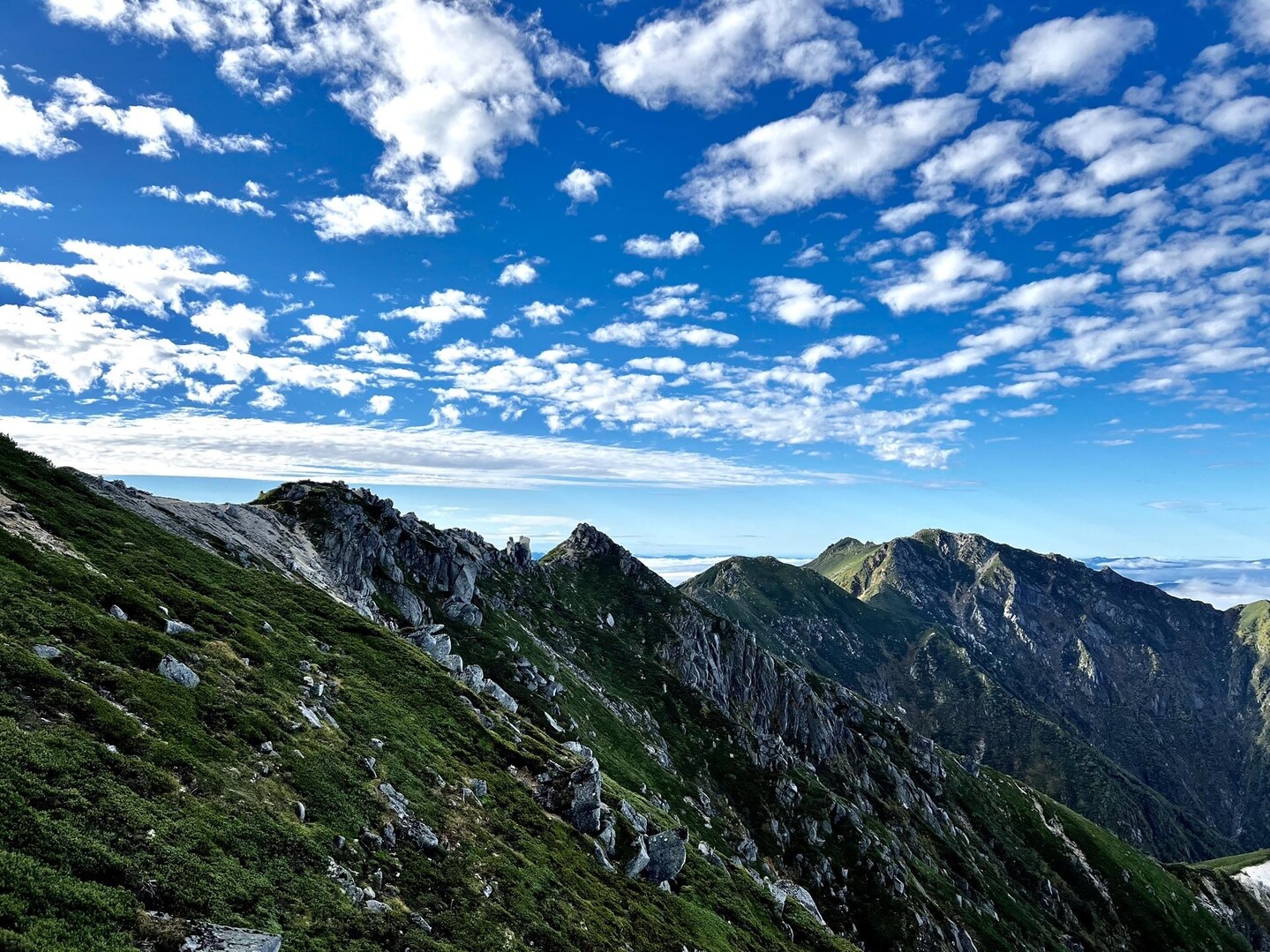 池山尾根〜空木岳〜宝剣、木曽駒ヶ岳縦走😃 / medamonさんの木曽駒ヶ岳・空木岳・越百山の活動データ | YAMAP / ヤマップ