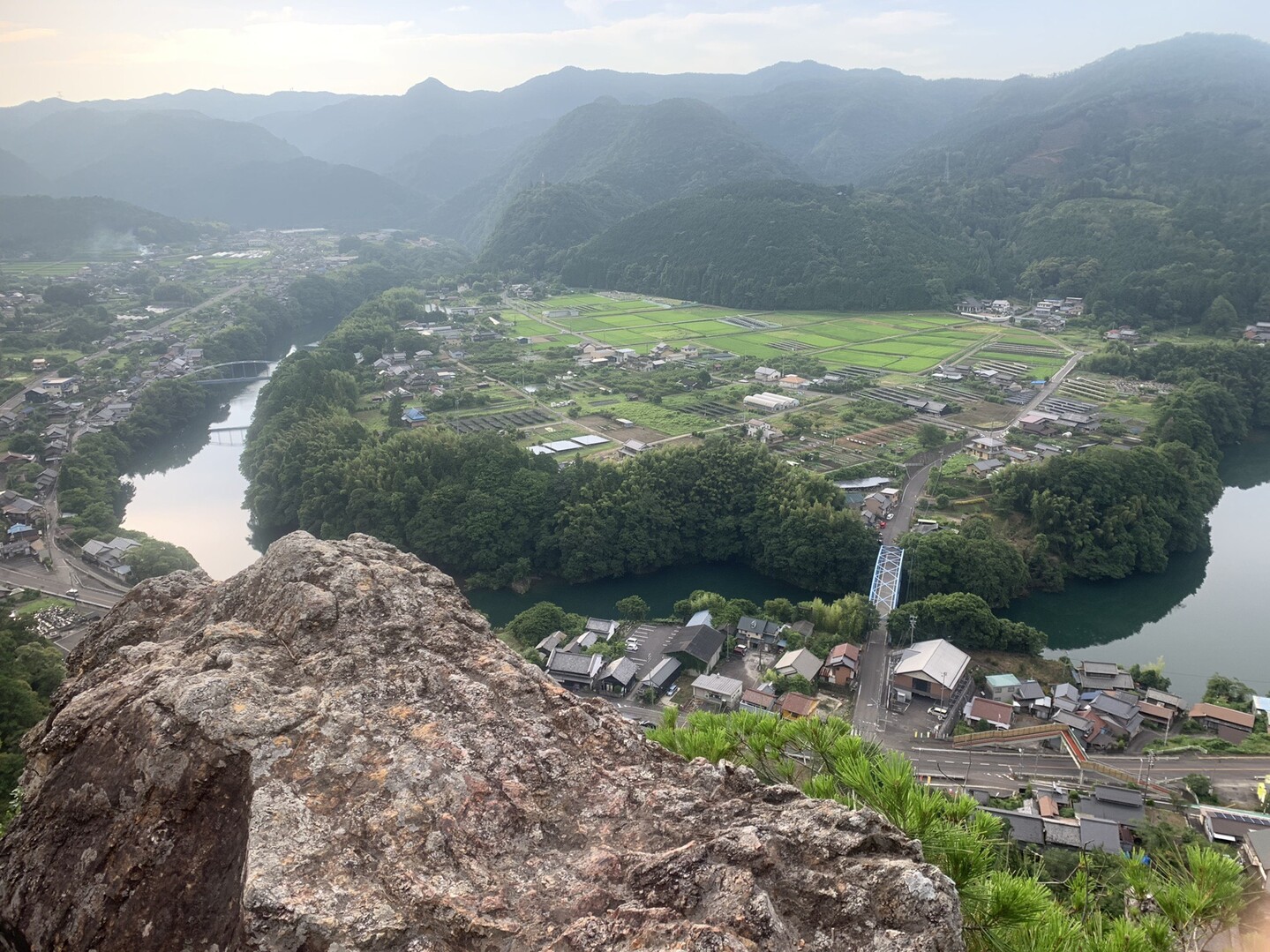 権現山(川辺町)・遠見山からの黒谷自然公園 / Y45Uさんの権現山の活動データ | YAMAP / ヤマップ
