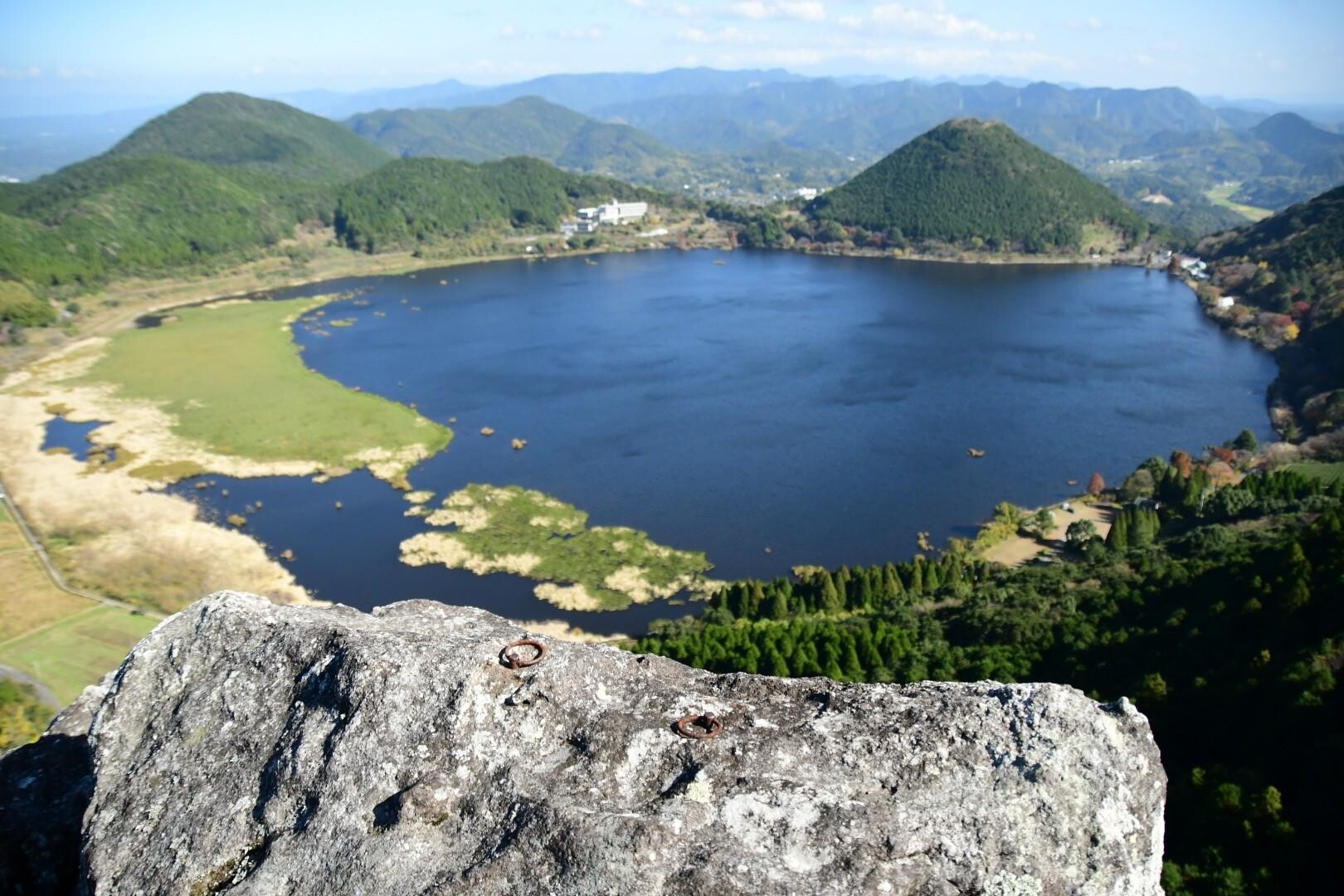 藺牟田7+1 愛宕山・舟見岳・交蔓山・竜石・愛宕嶽・山王岳・片城山・飯盛山 / you1 さんの藺牟田池・飯盛山・片城山の活動データ | YAMAP / ヤマップ