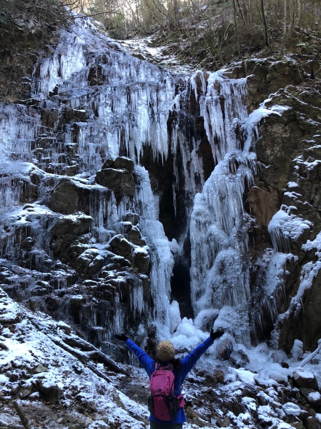氷瀑ですよ〜〜‼️六甲山・長峰山・摩耶山-2021-01-09 / あっちゃんさんの六甲山・長峰山・摩耶山の活動データ | YAMAP / ヤマップ