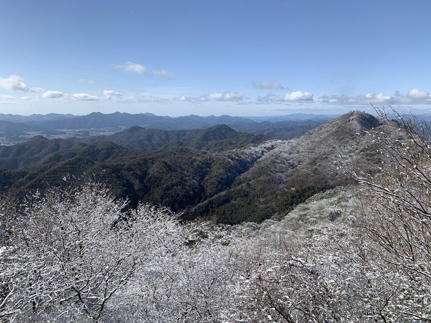 雪景色の御嶽（三嶽）・小金ヶ嶽🏔 / ORIEさんの御嶽（三嶽）・小金ヶ嶽・西ヶ嶽の活動データ | YAMAP / ヤマップ