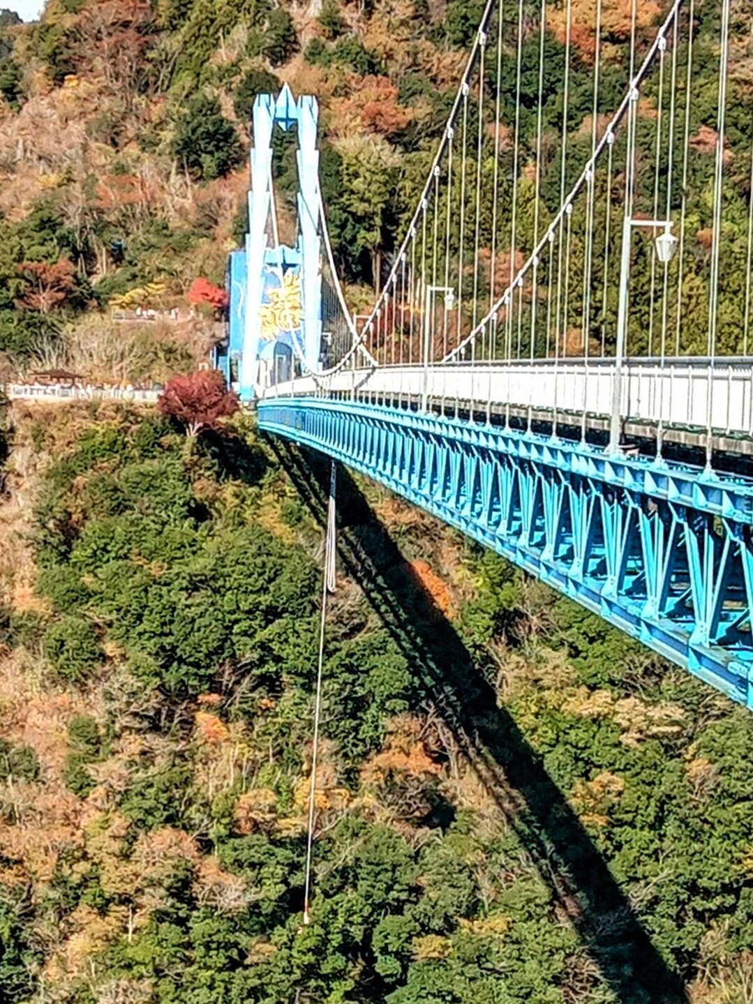 竜神大吊橋から、、🙌😱 / 036さんの奥久慈男体山・月居山・篭岩（篭岩山）の活動日記 | YAMAP / ヤマップ