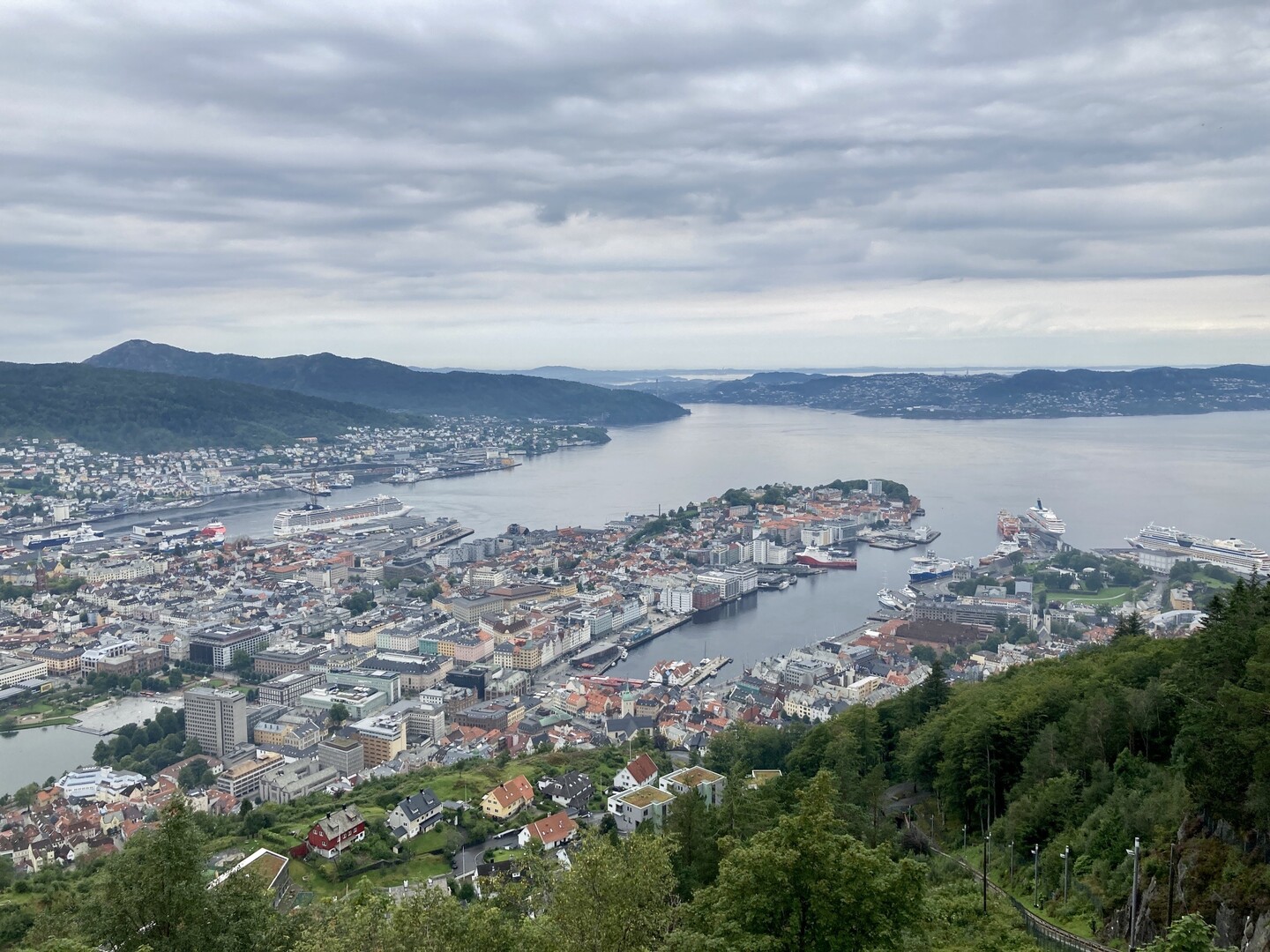 ノルウェー フロイエン山 2022-08 / Myonさんのハイキングの活動データ | YAMAP / ヤマップ