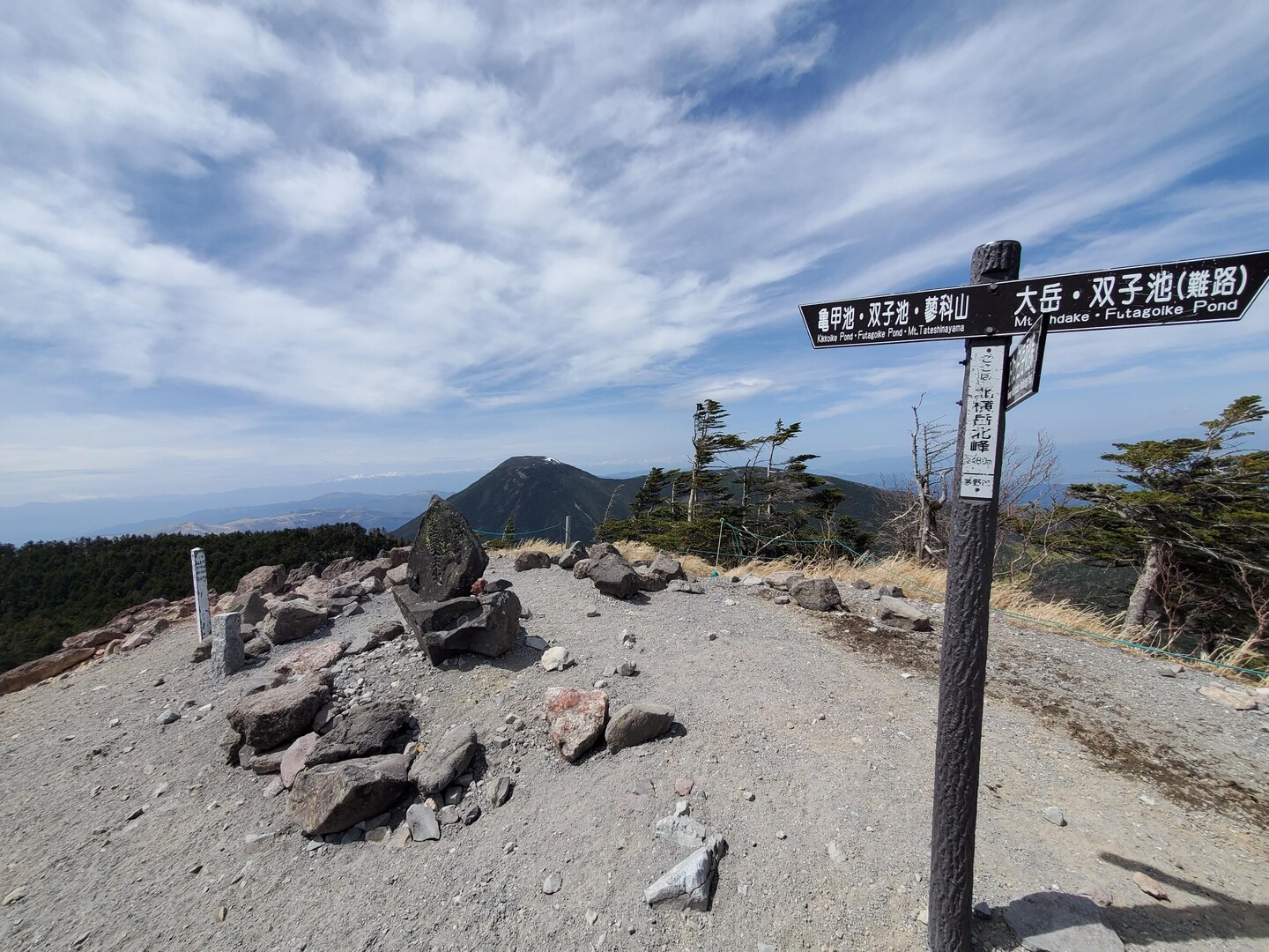 中小場・茶臼山・縞枯山・雨池山・三ッ岳・北横岳（南峰）・北横岳（北峰） / katuyaさんの蓼科山・横岳・縞枯山の活動データ | YAMAP / ヤマップ
