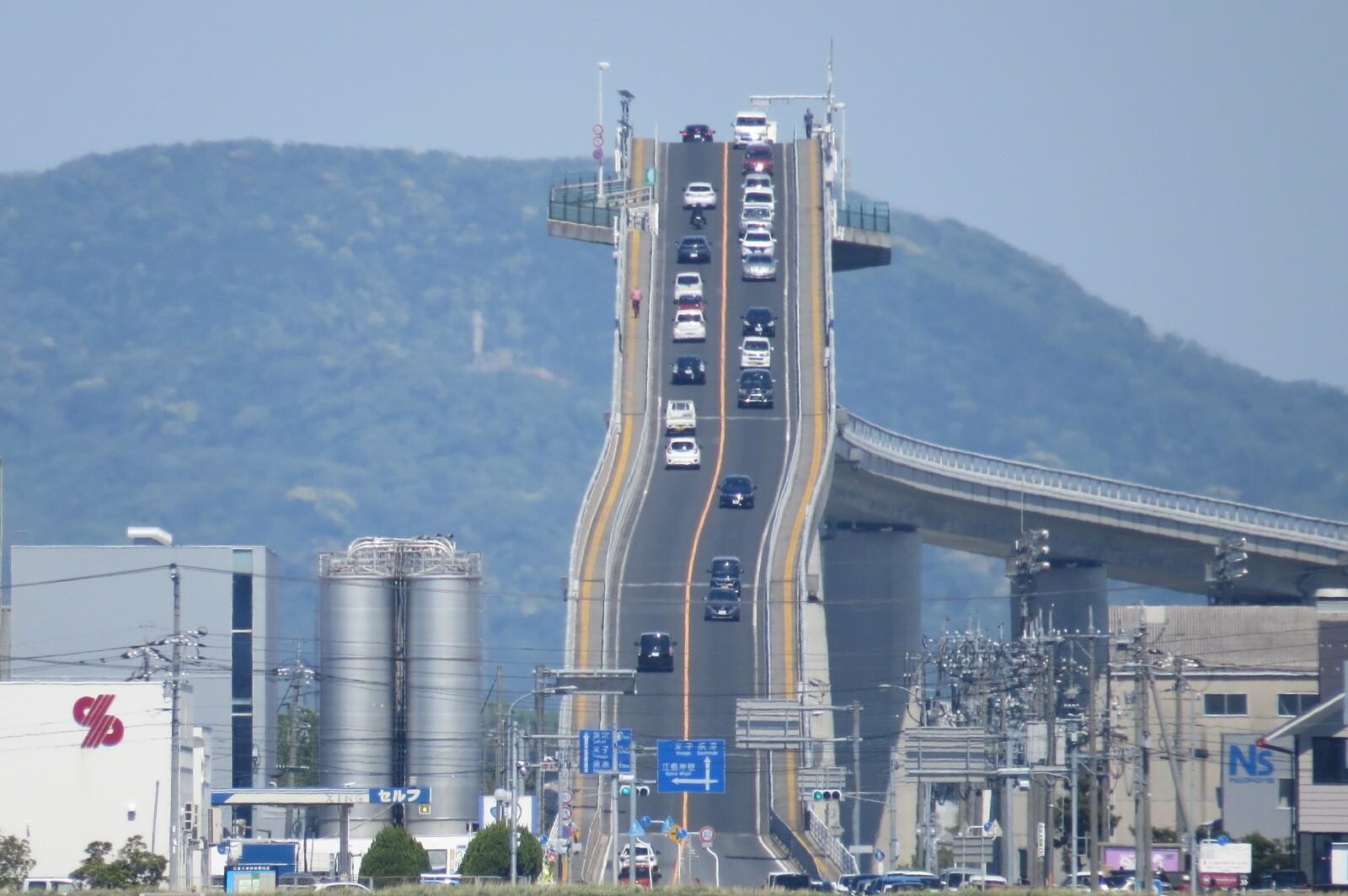 GWに走った境港市の江島大橋。2km先か... / hime♪さんのモーメント | YAMAP / ヤマップ