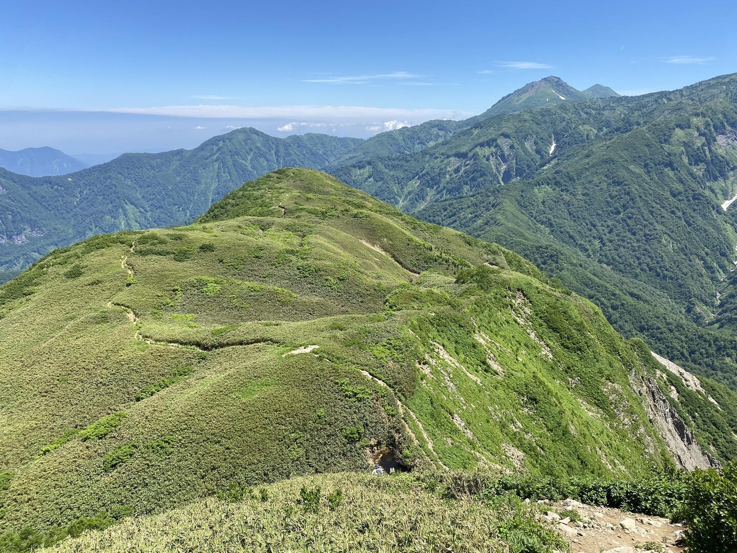 雨飾山 / THYさんの雨飾山・大渚山・天狗原山・戸倉山の活動データ | YAMAP / ヤマップ