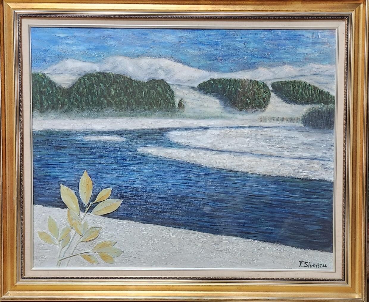 新潟の風景 特別編1 古志遠望 油彩F3... / カピちゃんさんのモーメント | YAMAP / ヤマップ