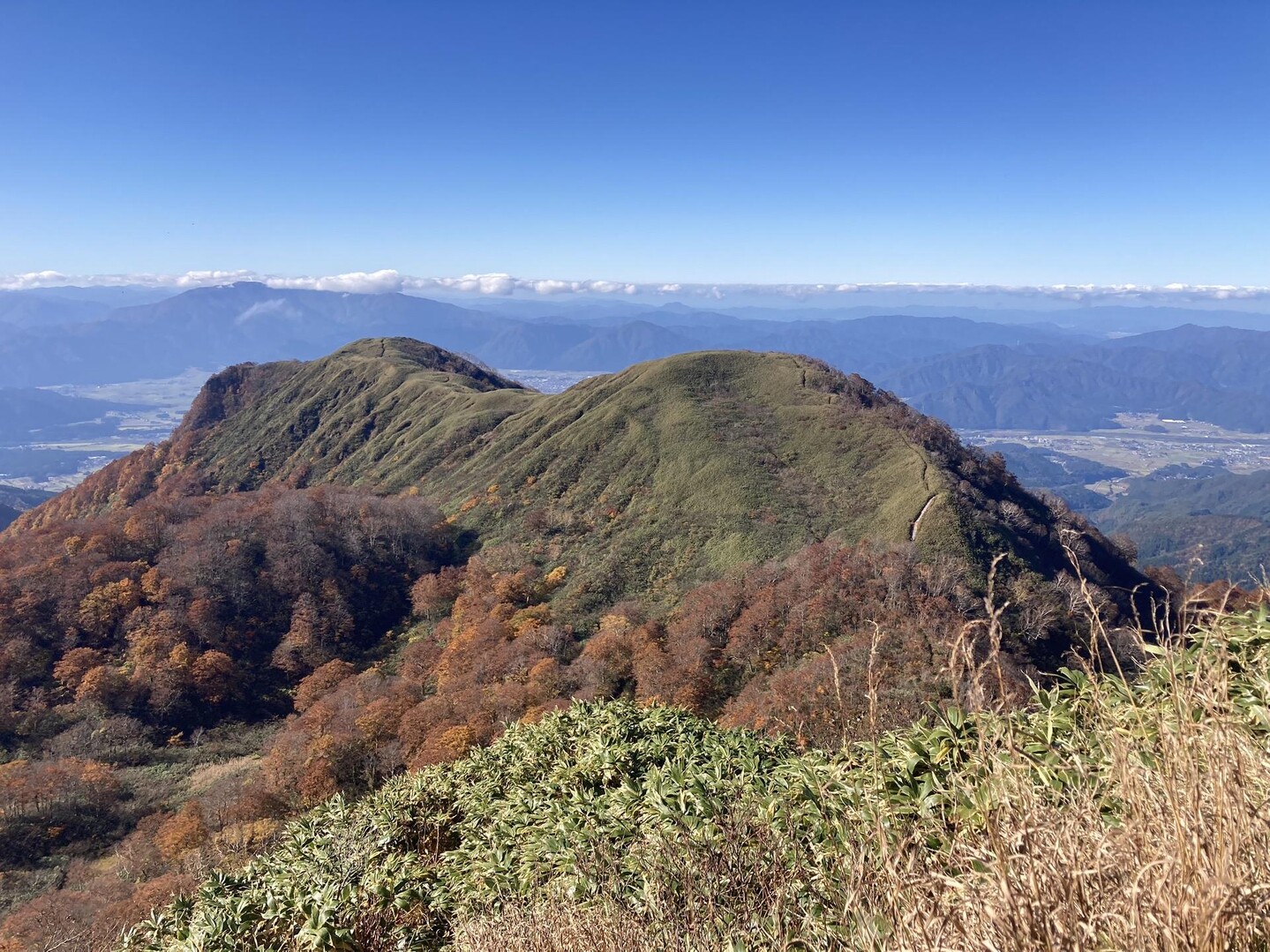 🍁保月山・釈氏ヶ岳（杓子岳）・中岳・経ヶ岳・北岳 / mimiさんの経ヶ岳・法恩寺山の活動データ | YAMAP / ヤマップ