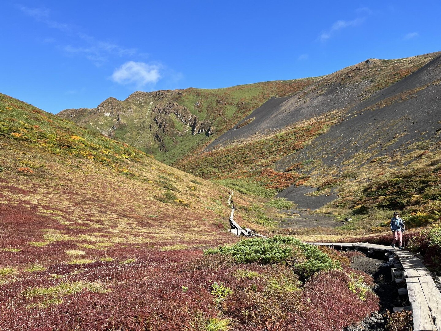 秋田駒-2024-10-01 / Ma-buさんの秋田駒ヶ岳・男女岳・貝吹岳の活動データ | YAMAP / ヤマップ