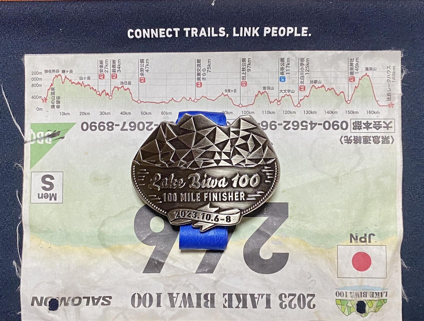 2023 LAKE BIWA 100 58座 / UEPさんの御在所岳（御在所山）・雨乞岳の活動データ | YAMAP / ヤマップ