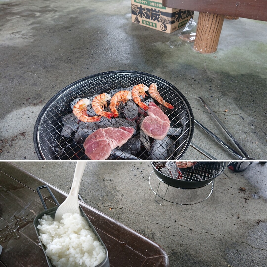 霧雨の平日休み 日帰り簡単BBQキャンプ... / torako.deさんのモーメント | YAMAP / ヤマップ