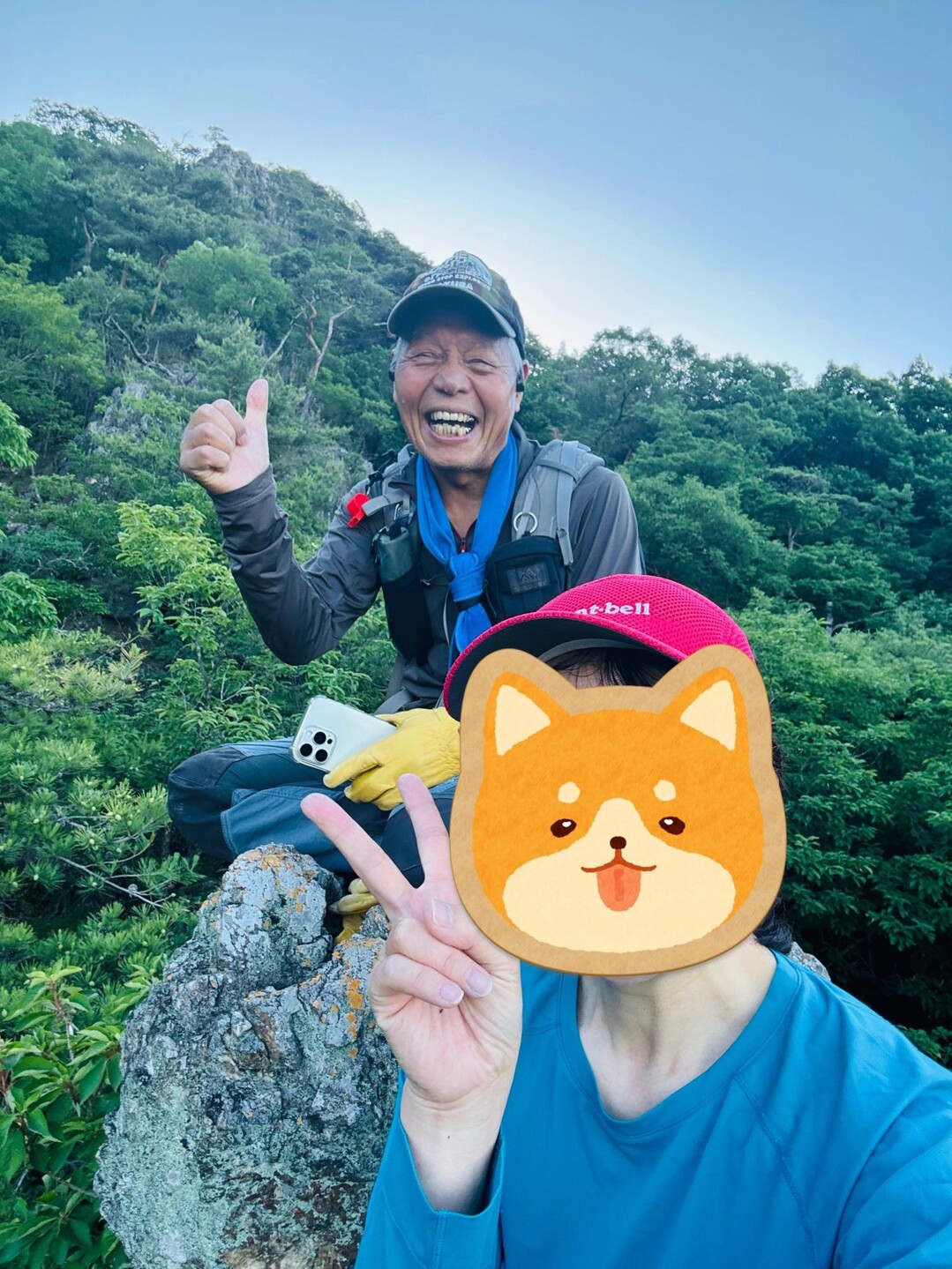 偶然て有るよねー ️石尊山⛰️南西稜🪨 / ｺﾖｩﾃ(coyote)さんの両崖山・仙人ヶ岳・石尊山の活動データ | YAMAP / ヤマップ