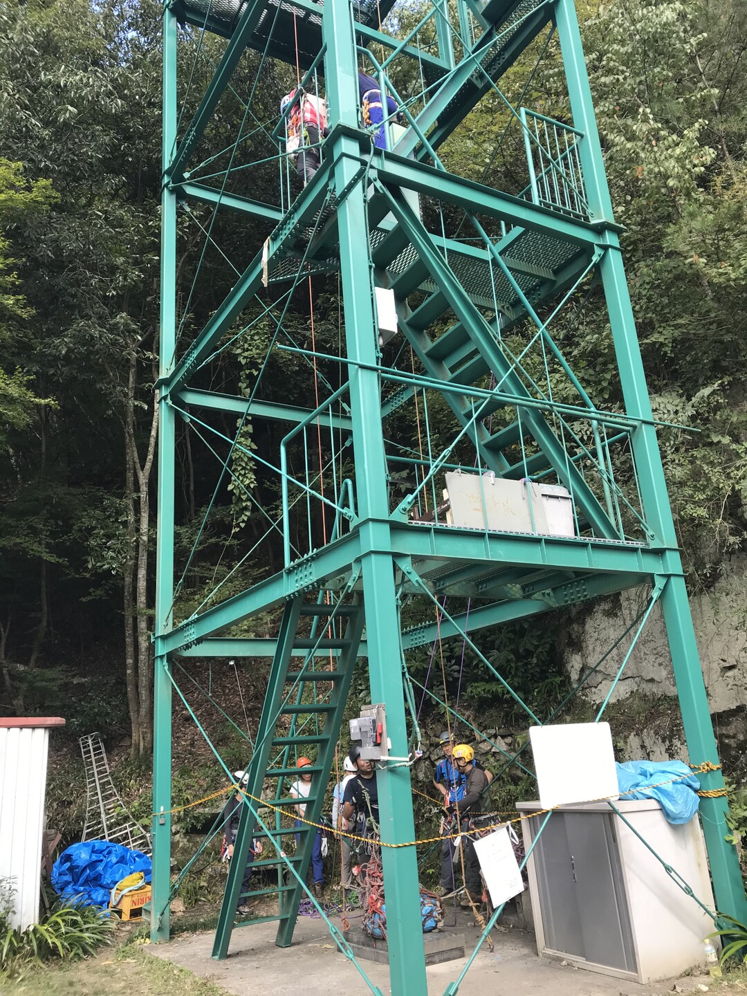 兵庫 道場百丈岩 岩レスキュー講習会 / とよPさんのクライミングの活動データ | YAMAP / ヤマップ