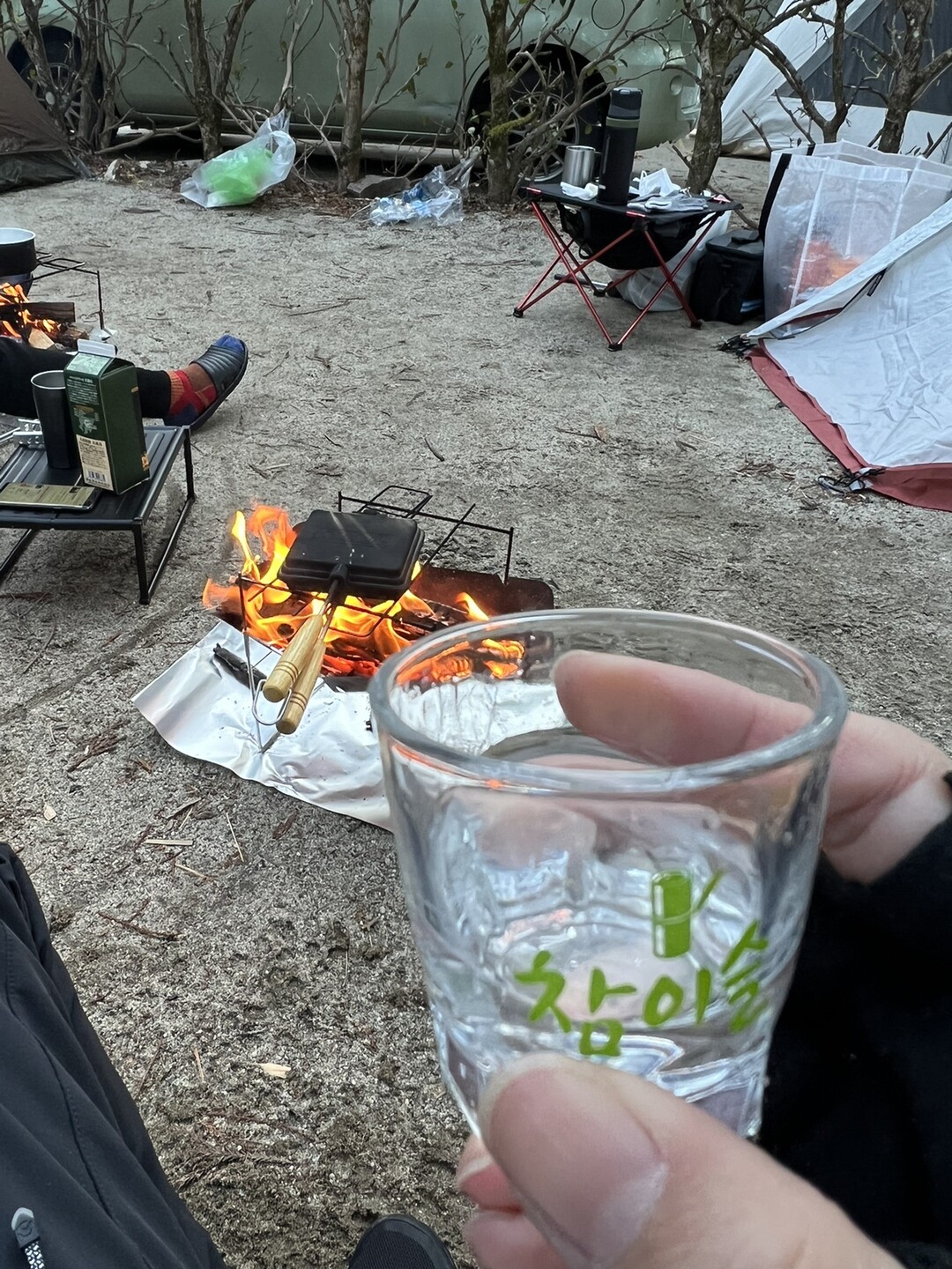 登山部山行前泊キャンプ中⛺️ 今日もチャ... / S409さんのモーメント | YAMAP / ヤマップ