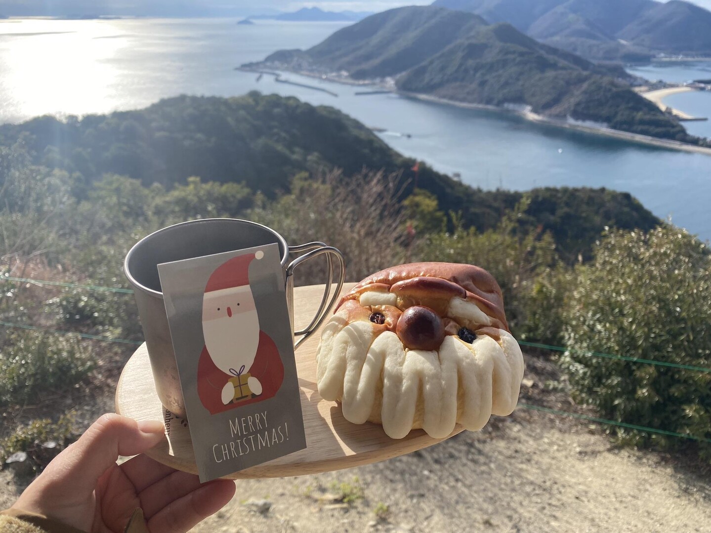 阿伏🐇山でchristmas party🎄 / miryuさんの鳶ガ巣山・王城の活動データ | YAMAP / ヤマップ