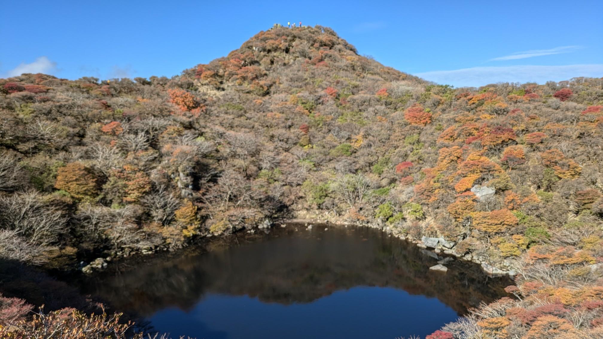 大船山（御池）の紅葉を愛でに / kazuakaさんの九重山（久住山）・大船山・星生山の活動データ | YAMAP / ヤマップ