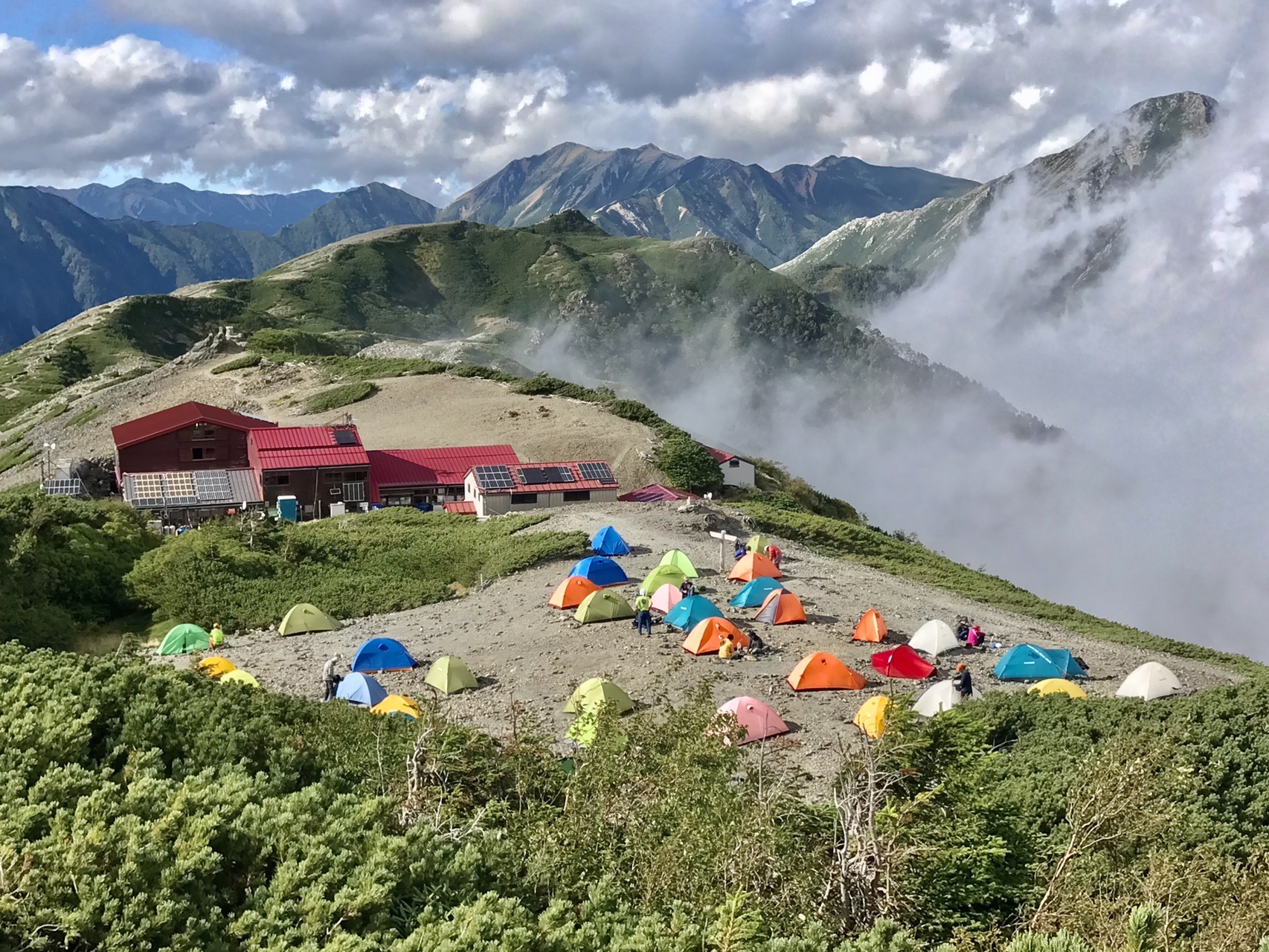 蝶ヶ岳テント泊 / 山彦さんの常念岳・大天井岳・燕岳の活動データ | YAMAP / ヤマップ