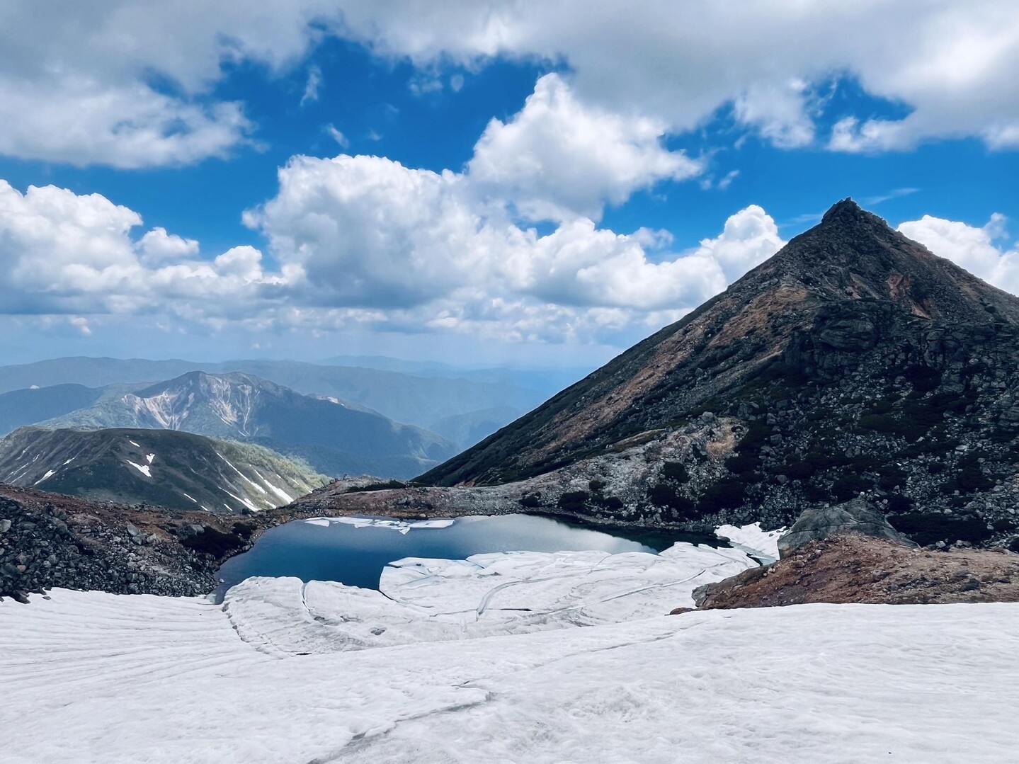 白山（御前峰）・大汝峰 / T2さんの白山・別山・銚子ヶ峰の活動データ | YAMAP / ヤマップ