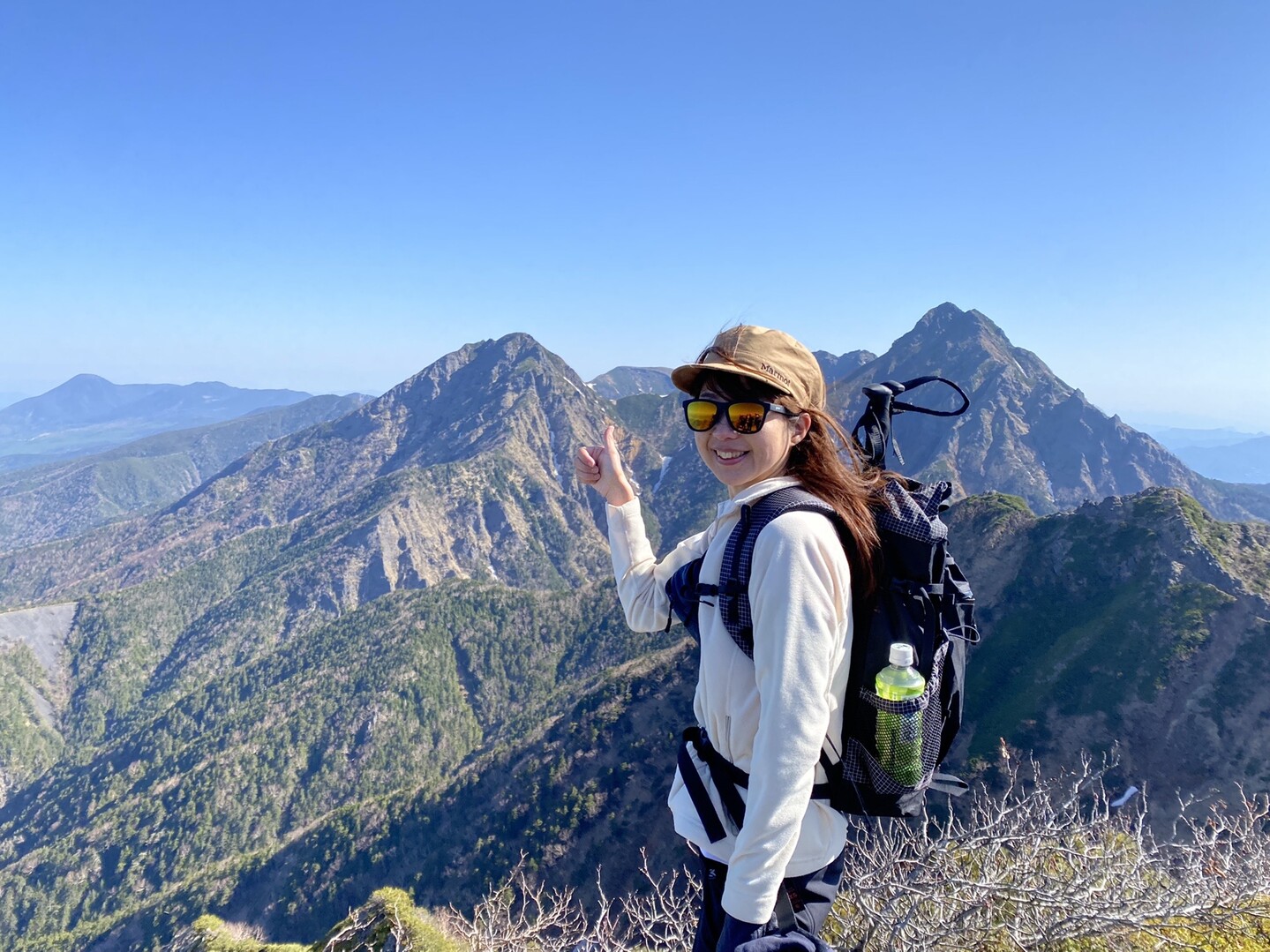 編笠山・西ギボシ・東ギボシ・権現岳・三ツ頭 / Asukaさんの八ヶ岳（赤岳・硫黄岳・天狗岳）の活動データ | YAMAP / ヤマップ