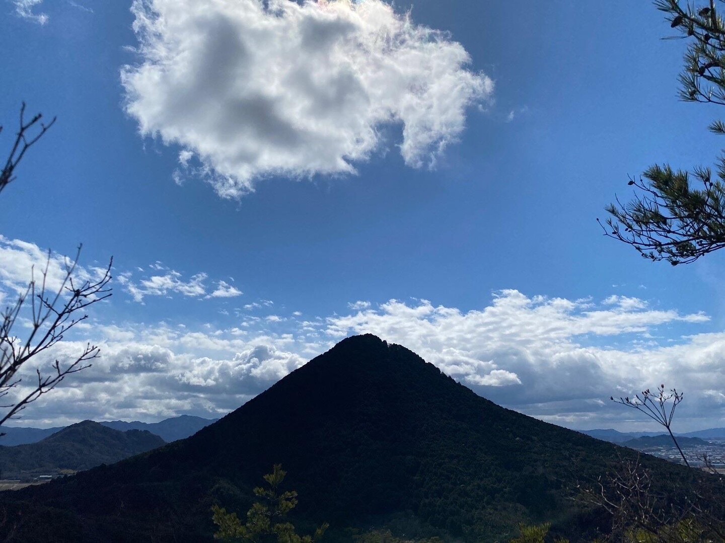 振り返れば近江富士。 / yuukさんの三上山・鏡山の活動データ | YAMAP / ヤマップ