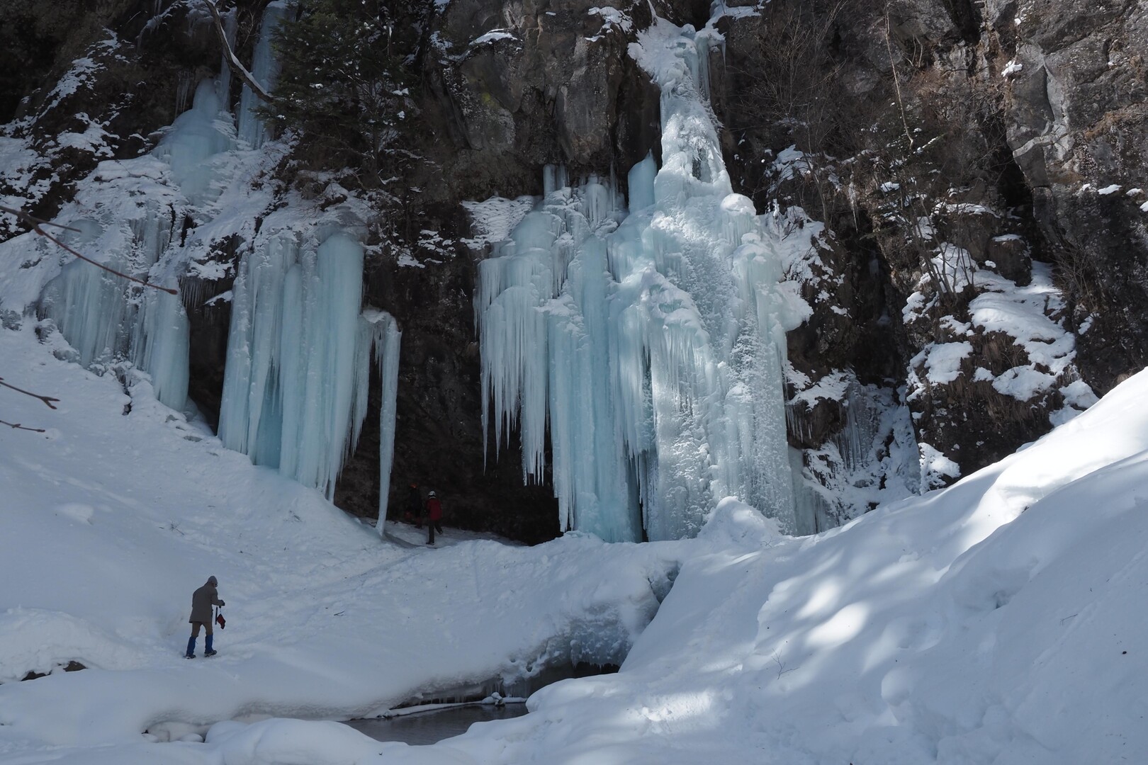 庵滝2nd-2023-02-01 / momokuriさんの男体山の活動データ | YAMAP / ヤマップ