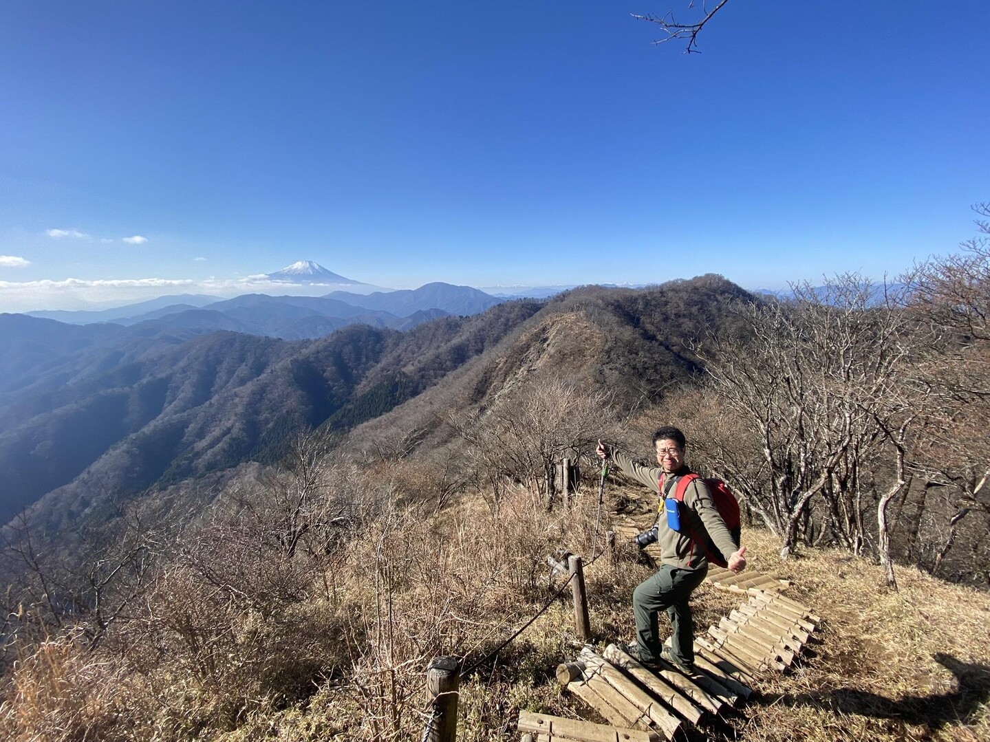 大室山・西丹沢VC〜犬越路〜白石峠 周回コース / あきPさんの大室山・畦ヶ丸山・菰釣山の活動データ | YAMAP / ヤマップ