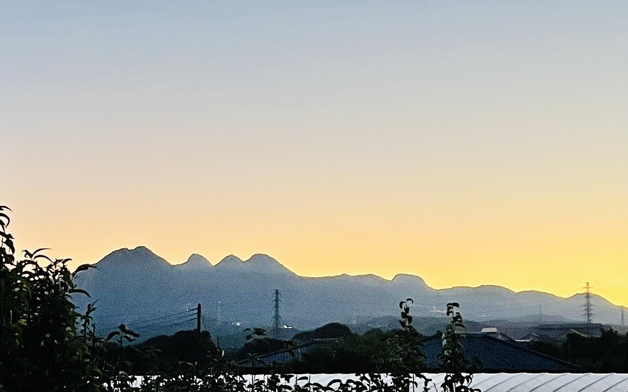 綺麗な夕焼け😊🍁 休日の晴天に、感謝... / kintaさんのモーメント | YAMAP / ヤマップ