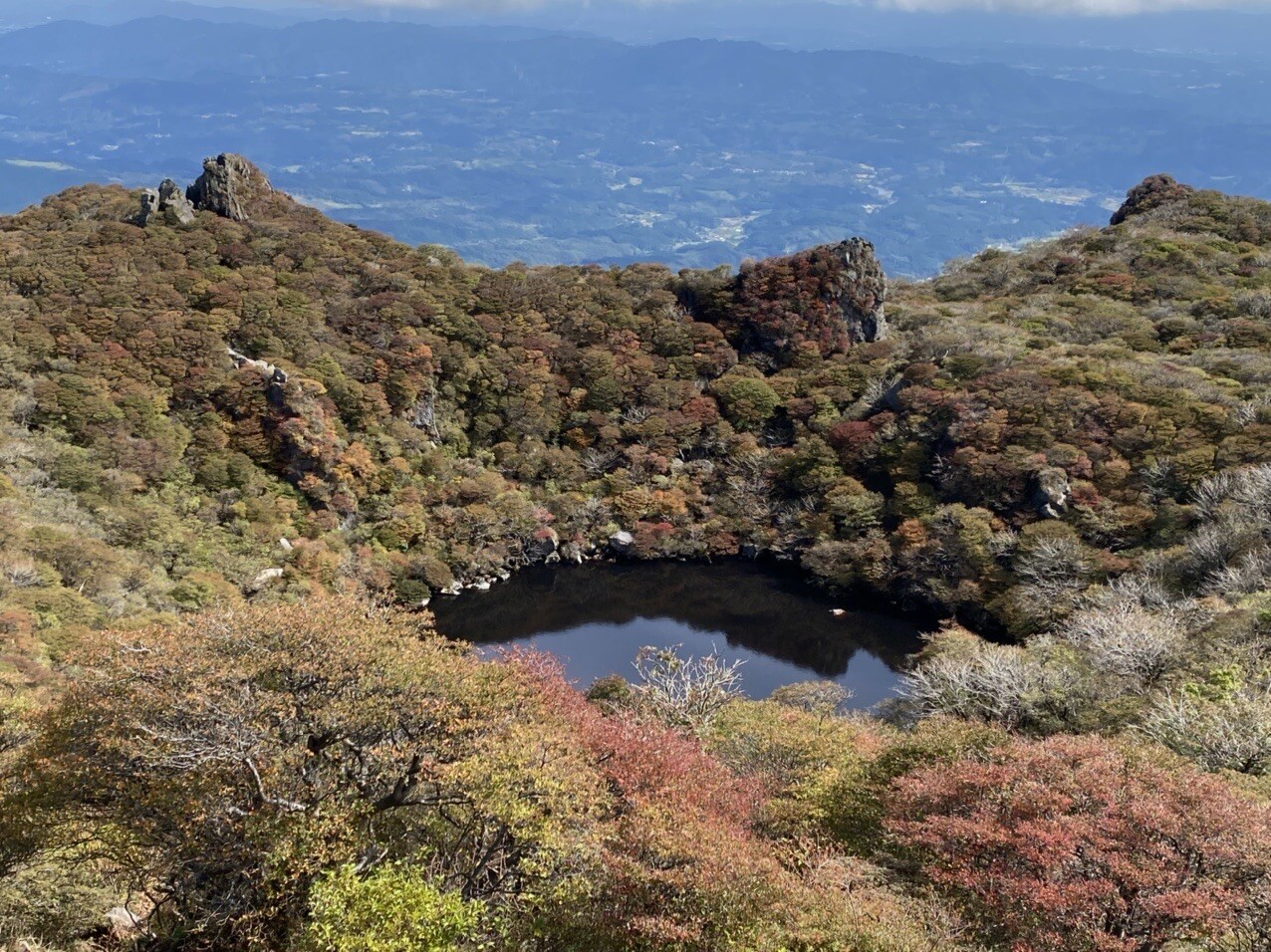 九重大船山🍁紅葉見頃まであと少し⁉︎ / はるるさんの九重山（久住山）・大船山・星生山の活動データ | YAMAP / ヤマップ