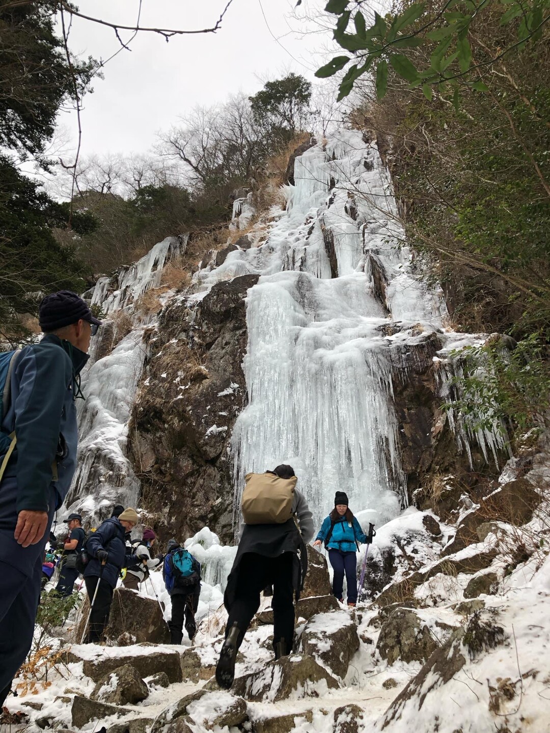 難所ガ滝の大氷柱！ / mountzen さんの宝満山・三郡山・若杉山の活動日記 | YAMAP / ヤマップ