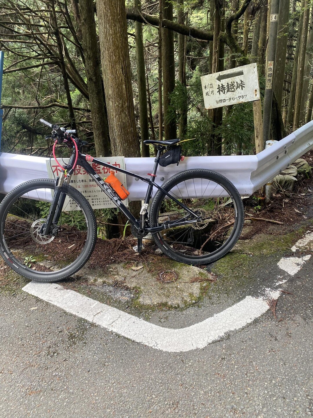 持越峠から京見峠(MTBで周回) / shige227kyさんの十三石山・釈迦谷山・沢山の活動データ | YAMAP / ヤマップ