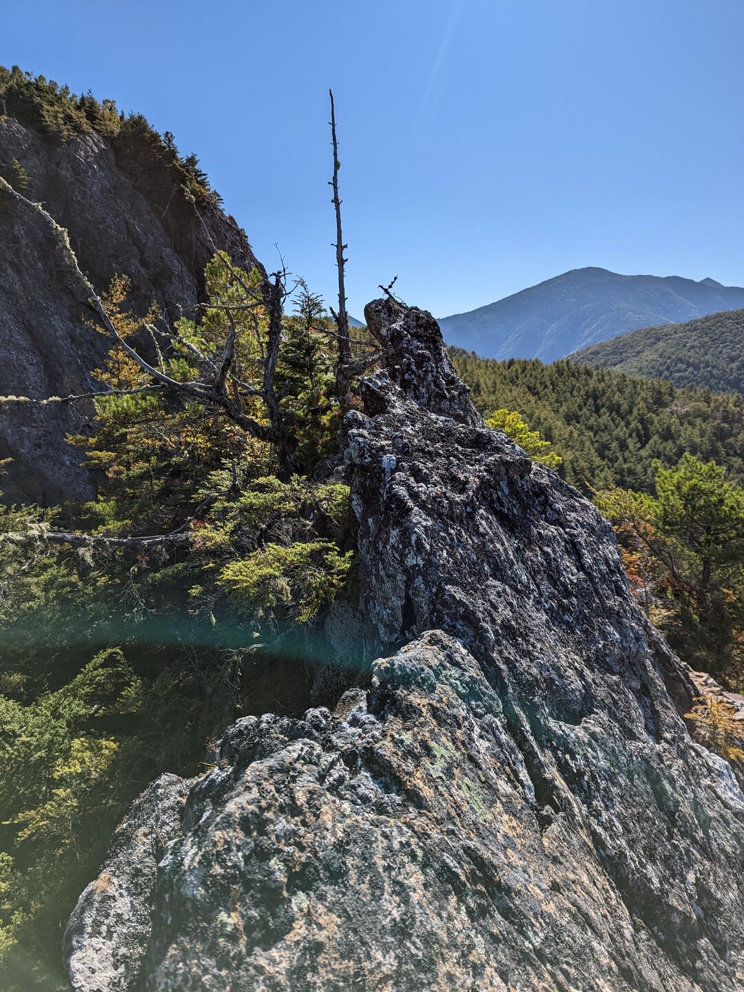 P2ナイフリッジで遊ぶ🙋五郎山 / 100式さんの甲武信ヶ岳の活動データ | YAMAP / ヤマップ