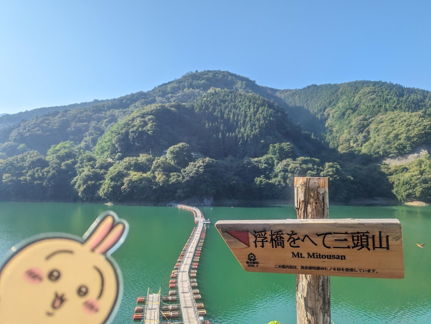 ヌカザス尾根→三頭山→数馬の湯 / 山とちいかわ🗻 さんの大岳山・御岳山・御前山の活動データ | YAMAP / ヤマップ
