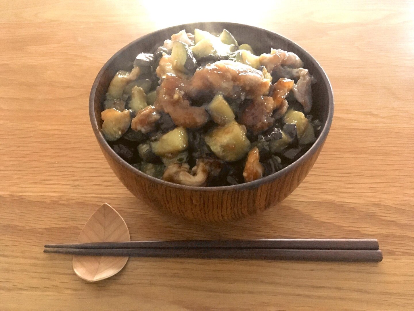 今日のリカバリめし。 豚コマと茄子の生姜... / sonjoさんのモーメント | YAMAP / ヤマップ