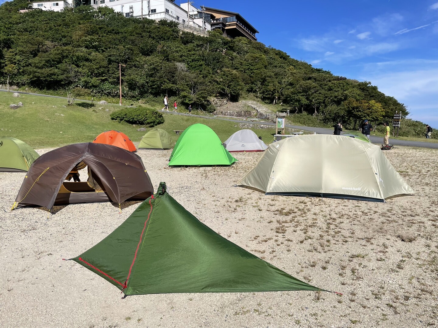 テントを眺めましょう～背負子を背負いましょう～御在所岳（御在所山） / podoryさんの御在所岳（御在所山）・雨乞岳の活動データ | YAMAP / ヤマップ