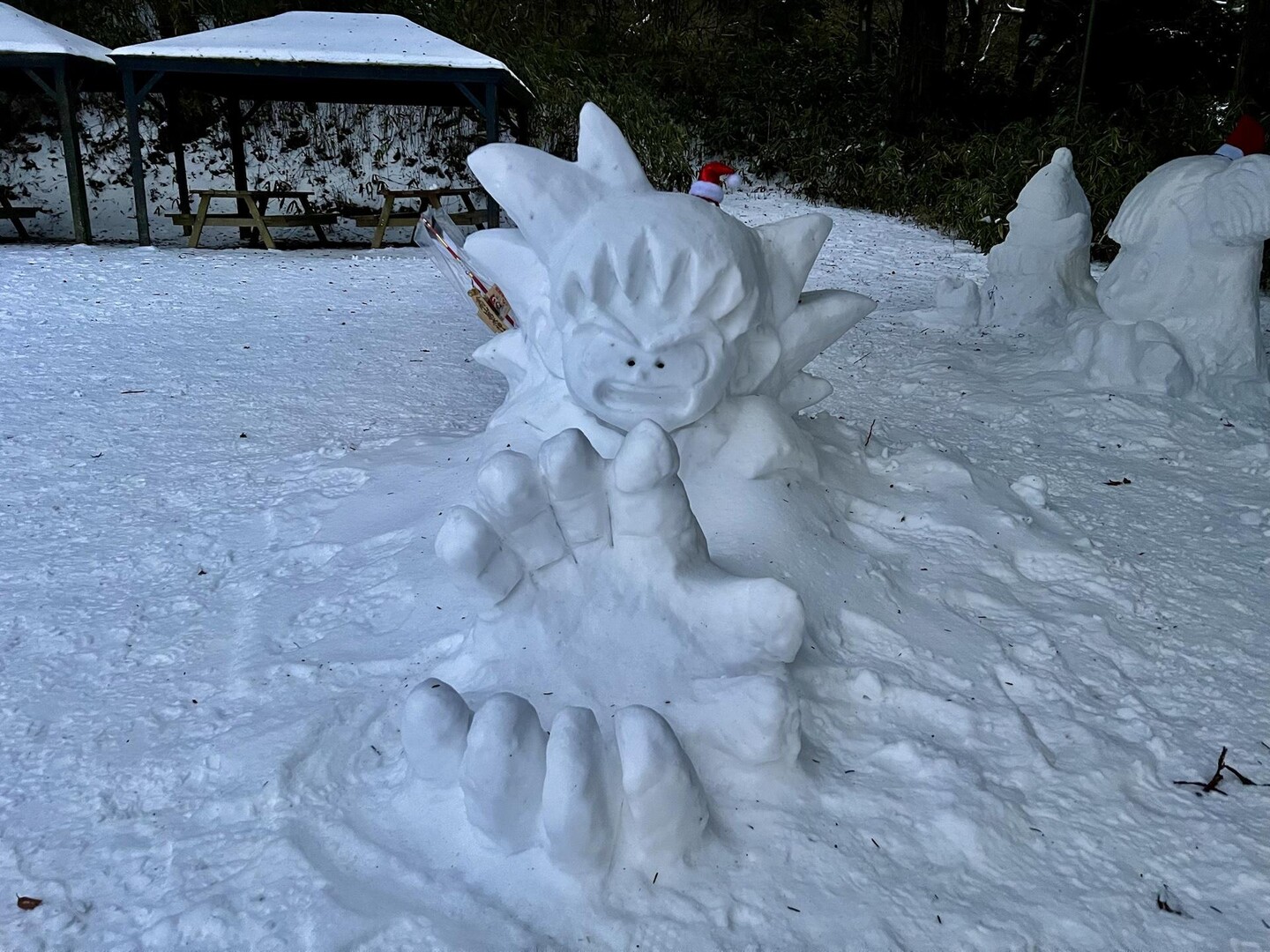 広場は、力作揃いでした☃️金剛山 / moboさんの金剛山・二上山・大和葛城山の活動データ | YAMAP / ヤマップ