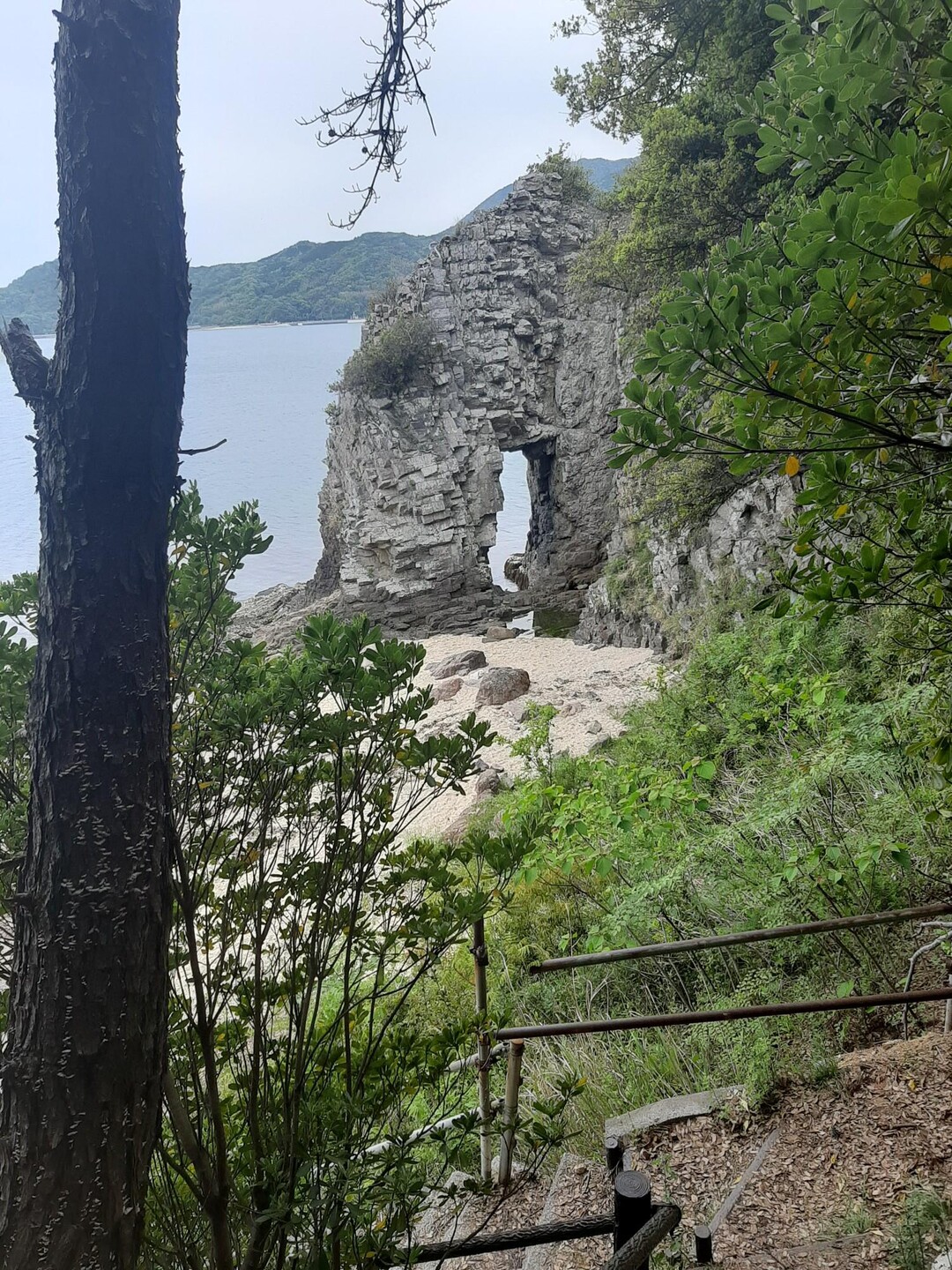 しあわせ祈岩バッチGET(ほぼ車で登山無し) / クンクン007さんの嘉納山・頂海山・周防大島の活動データ | YAMAP / ヤマップ