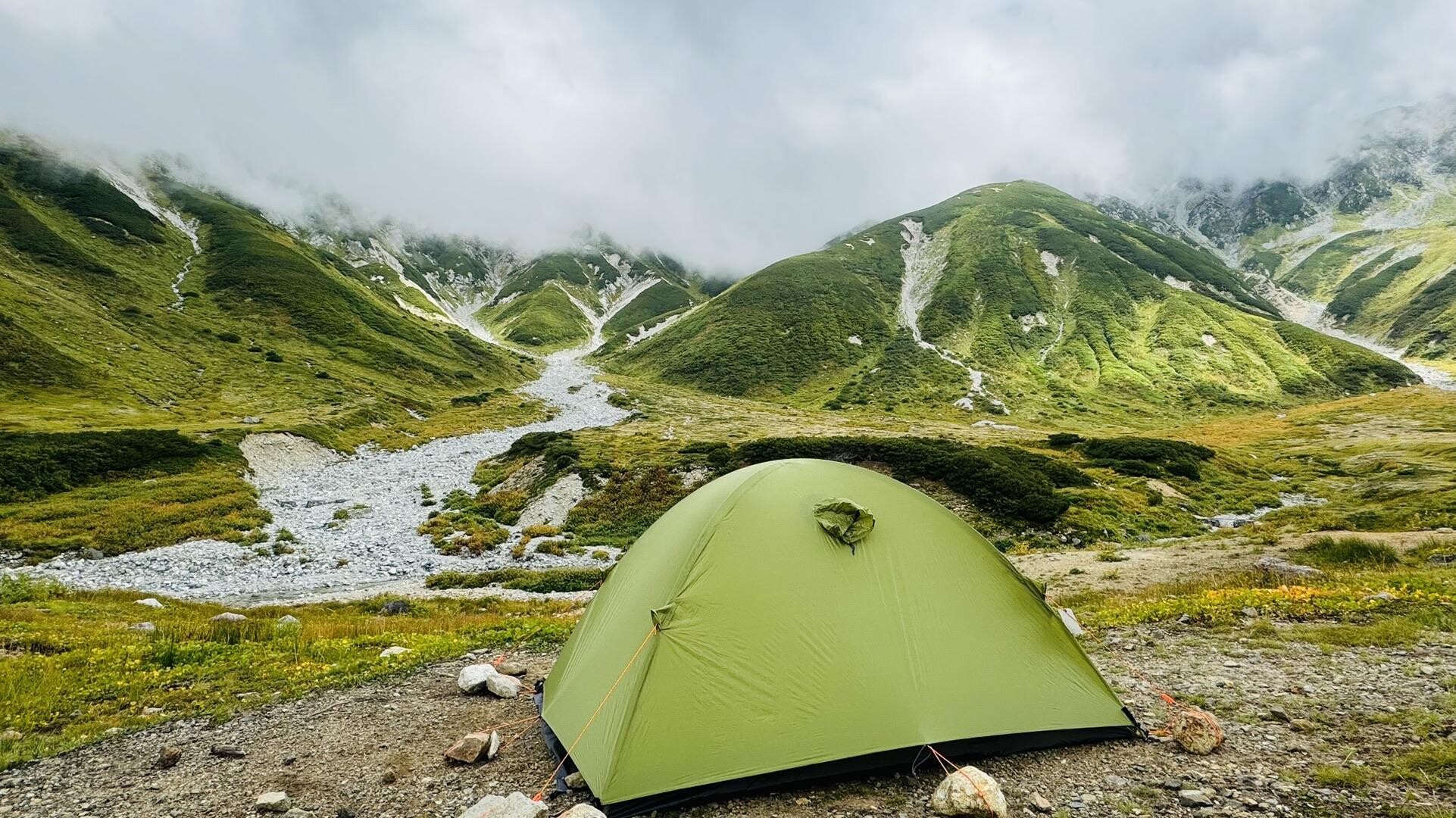 雷鳥沢テン泊⛺️ / R320さんの立山・雄山・浄土山の活動データ | YAMAP / ヤマップ