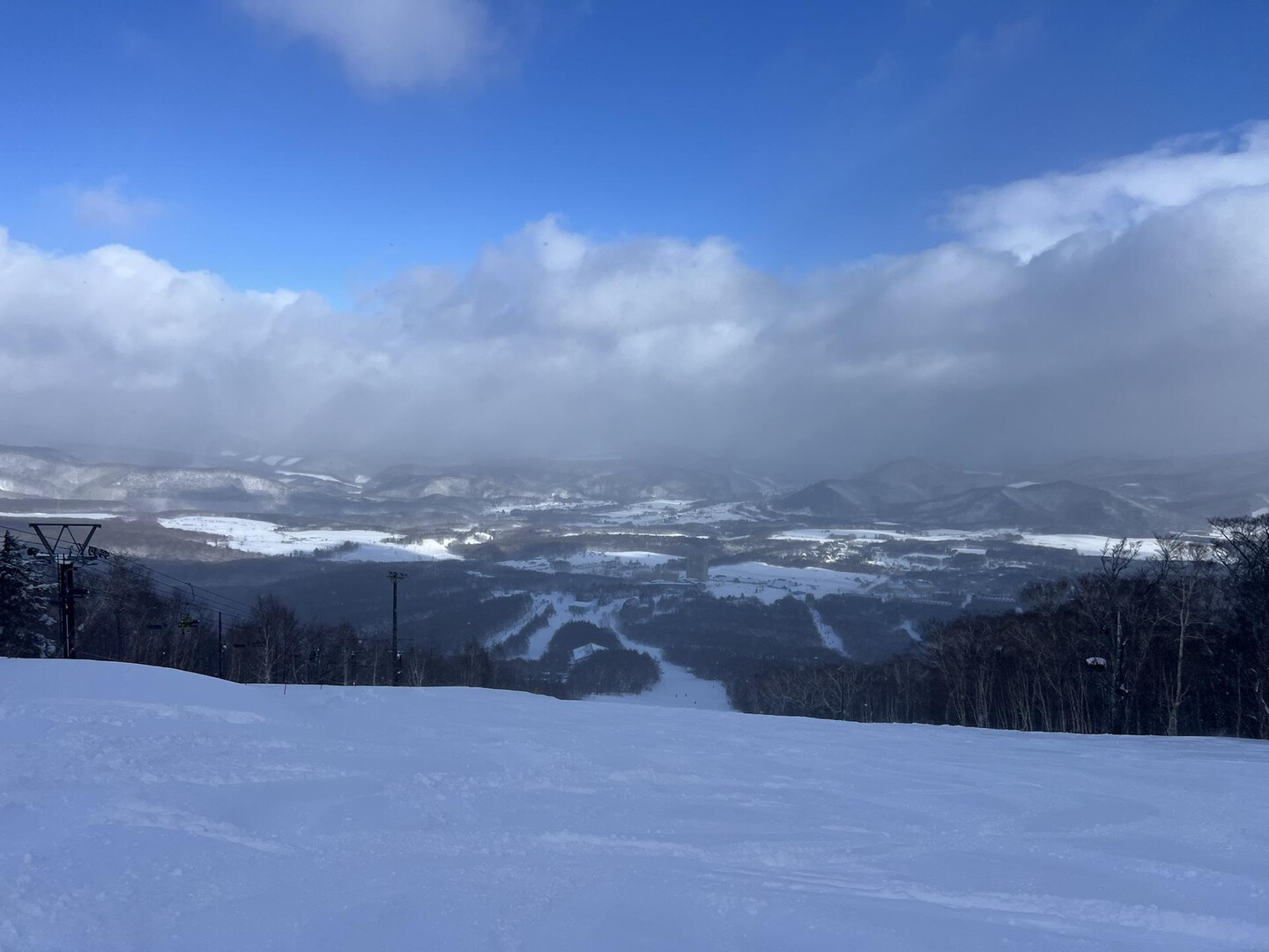 定点観測からの安比高原スキー場⛷ / みさまこさんの岩手山・八幡平・安比高原 50km トレイルの活動データ | YAMAP / ヤマップ