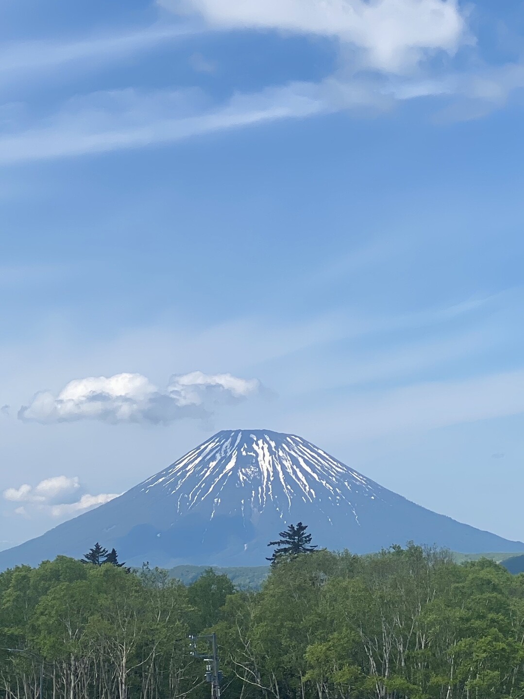 仕事でニセコ方面へ。 美しきかな蝦夷富士... / Tomyさんのモーメント | YAMAP / ヤマップ