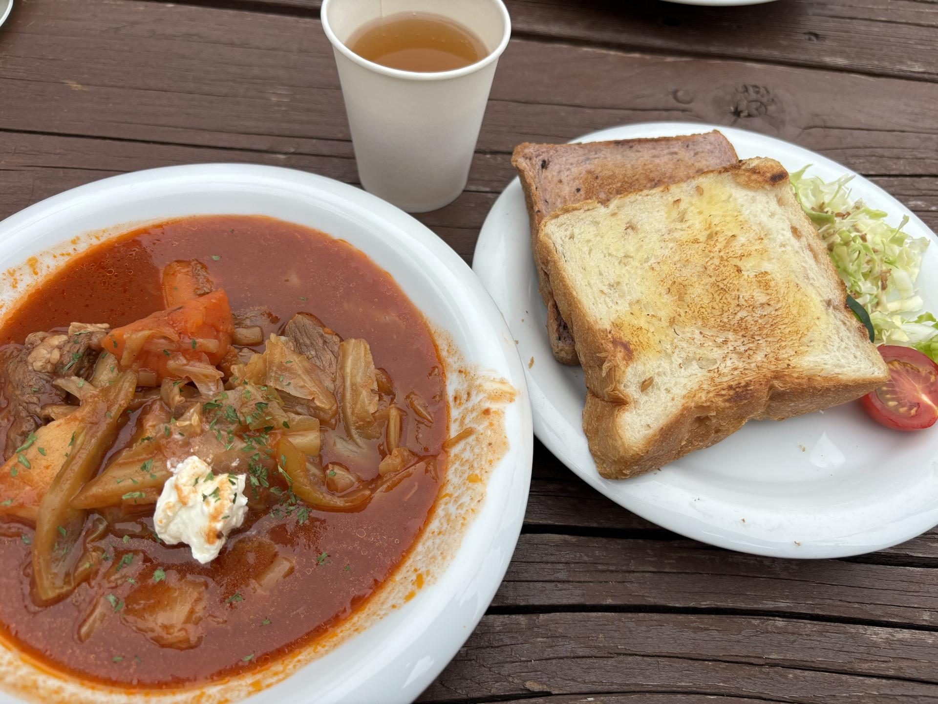 【オーレン小屋のボルシチ】 八ヶ岳オー... / moco*さんのモーメント | YAMAP / ヤマップ