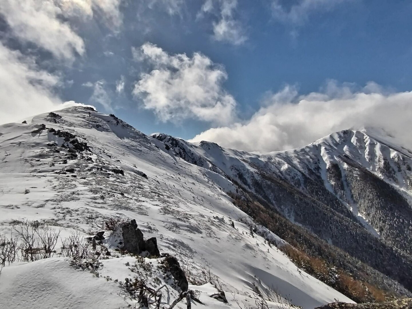 将棊頭山 / SG-FRさんの木曽駒ヶ岳・空木岳・越百山の活動データ | YAMAP / ヤマップ