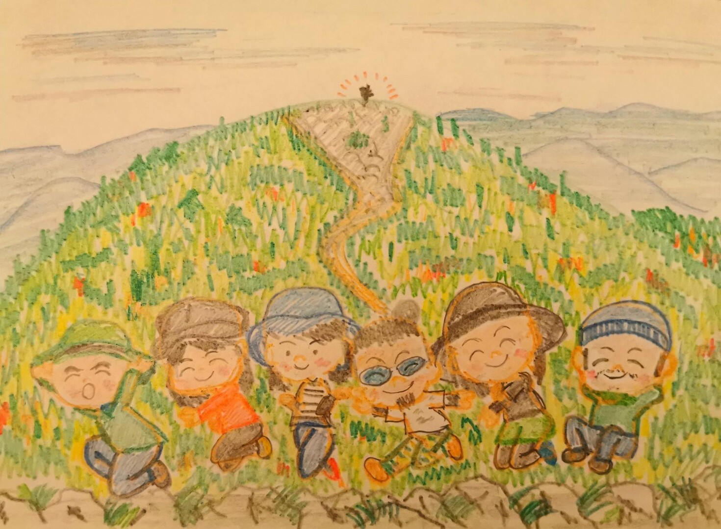 雨がふる日もみんなは笑顔で 楽しく晴れて... / p.koroさんのモーメント | YAMAP / ヤマップ