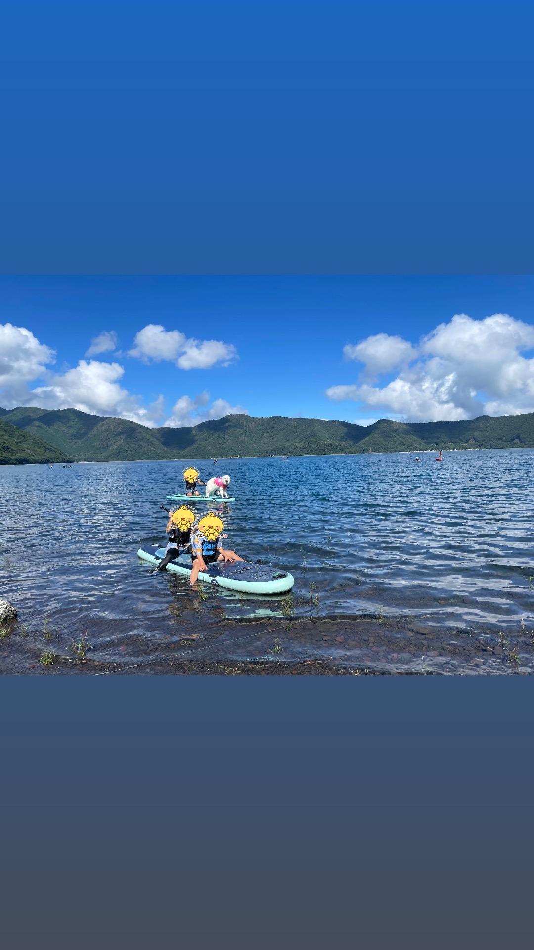 本栖湖でsupをやらせてもらいました🌞... / yu_kaさんのモーメント | YAMAP / ヤマップ