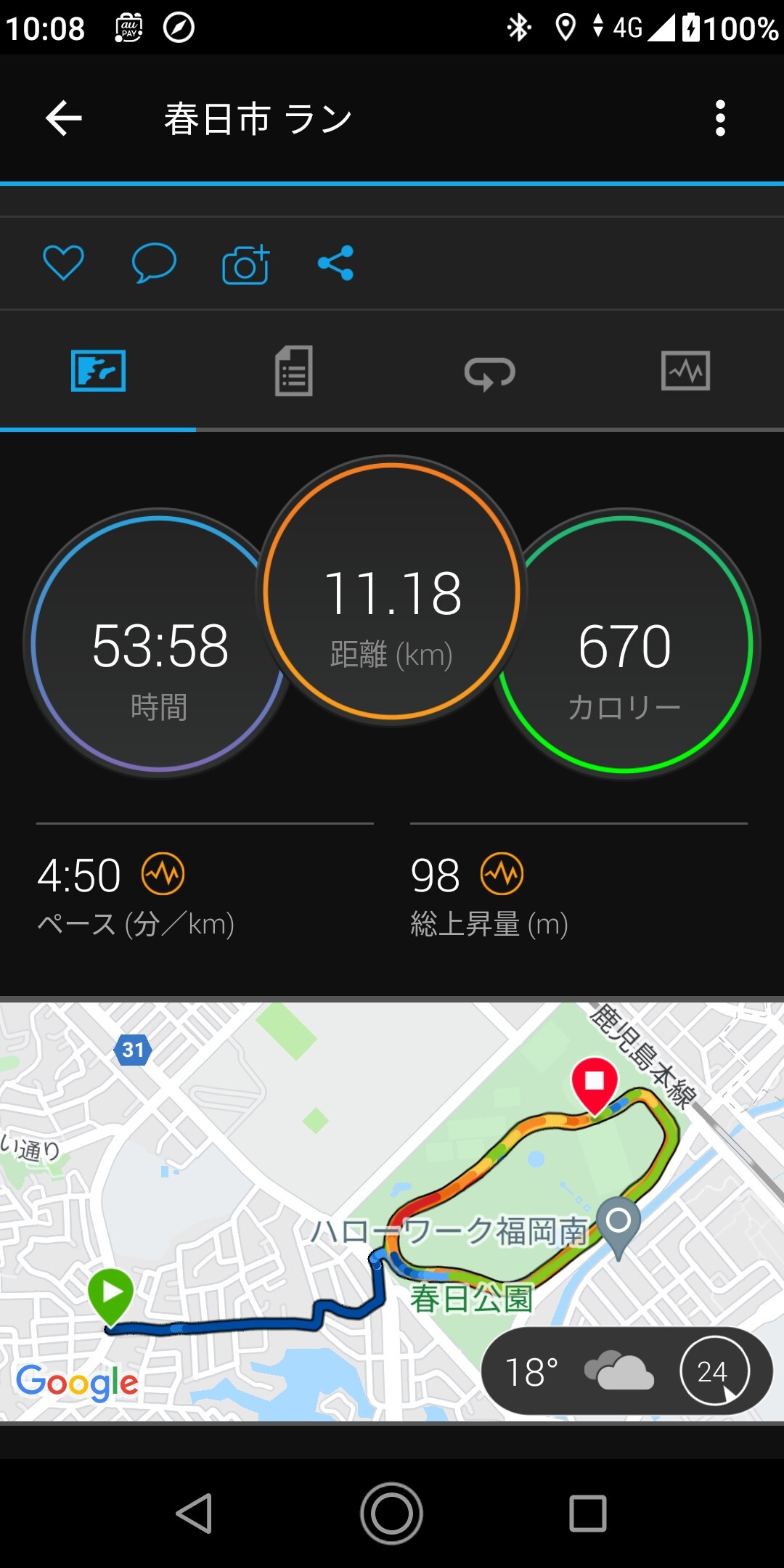 2022.04.23(土) 01:08 / ken1.easyriderさんのモーメント | YAMAP / ヤマップ