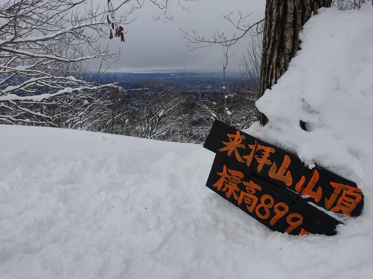 来拝山 2025年登り初め / yoshimiさんの大辻山・高峰山・来拝山の活動データ | YAMAP / ヤマップ