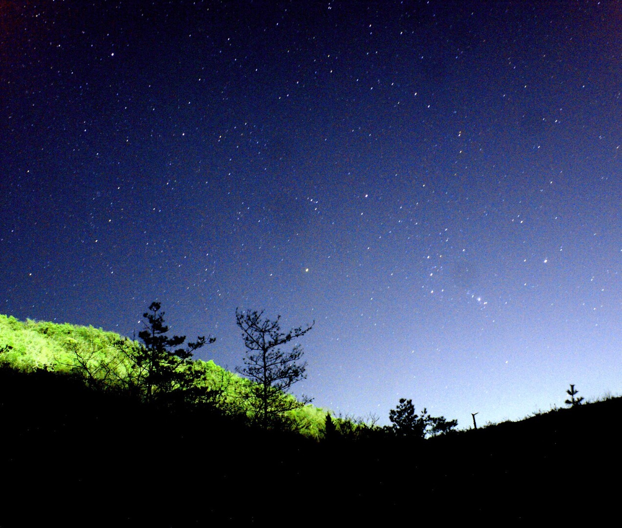 三草山の駐車場なら夜も凍結なく、そこそこ... / teru（ポンコツ4号）さんのモーメント | YAMAP / ヤマップ