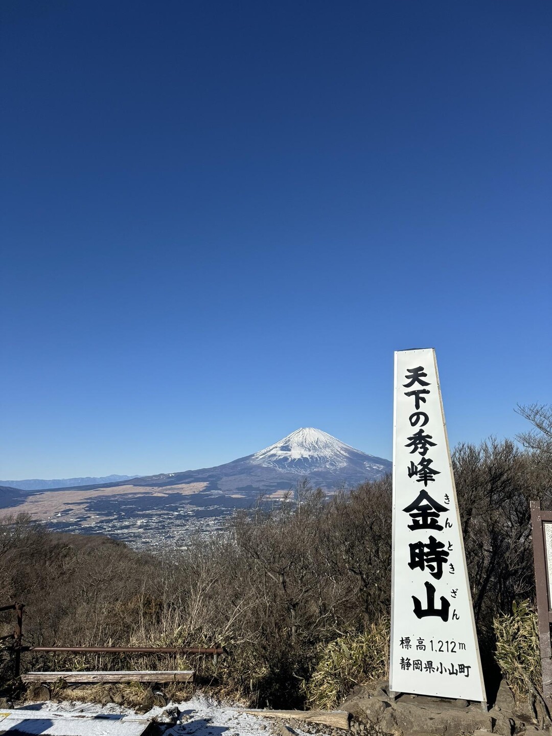2024金時初登頂-01-14 / まーBo🗻さんのウォーキングの活動データ | YAMAP / ヤマップ