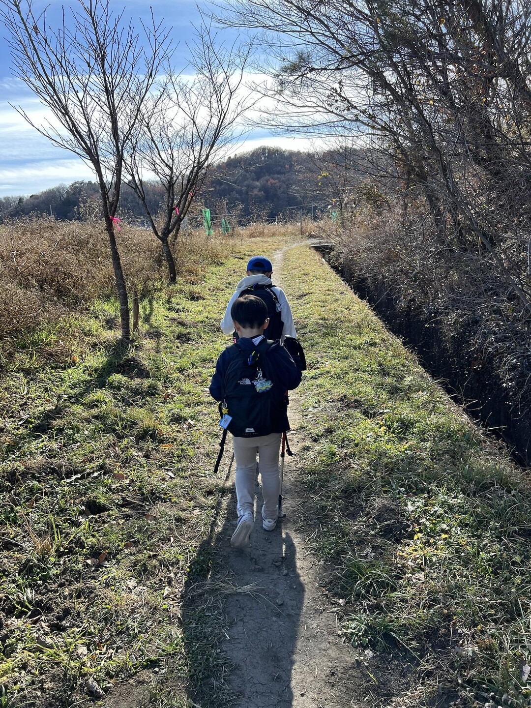 孫と鐘撞堂山散歩-2024-12-30 / taki_ggさんのウォーキングの活動データ | YAMAP / ヤマップ