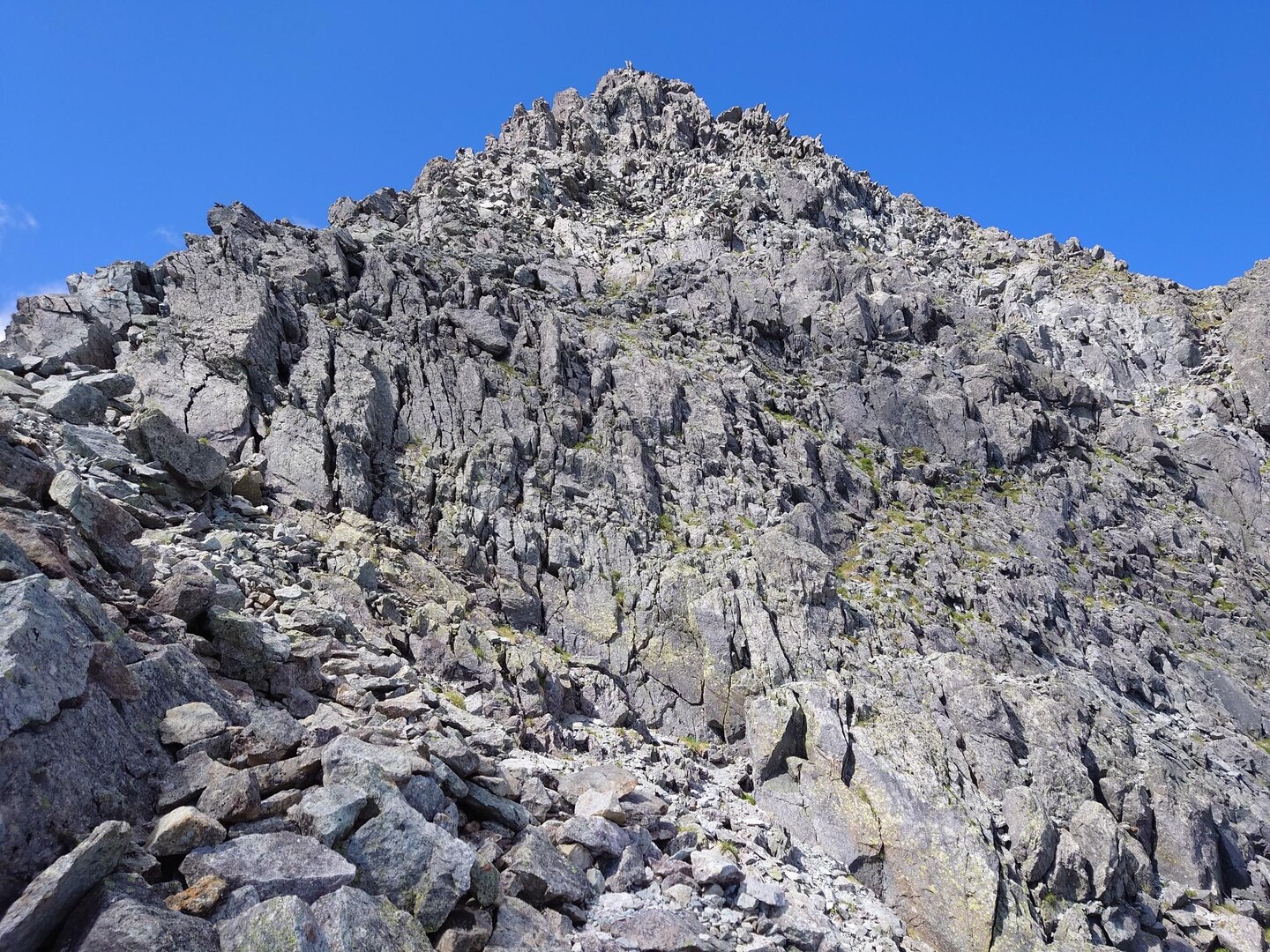 北鎌尾根からの槍ヶ岳！(上高地水俣乗越より) / reinさんの槍ヶ岳・穂高岳・上高地の活動データ | YAMAP / ヤマップ