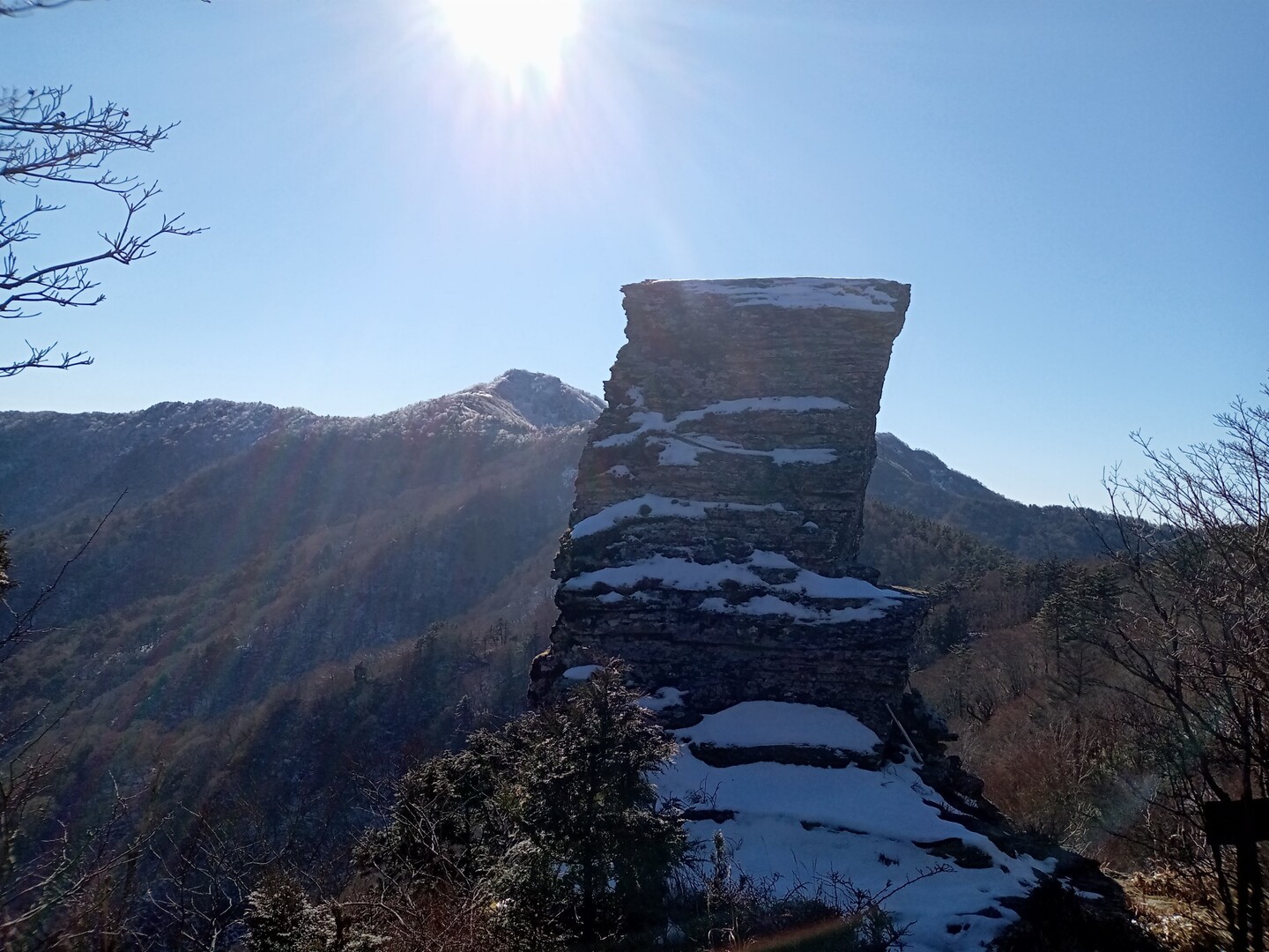 風呂塔・火打山・白滝山・石堂山 / ma-kunさんの矢筈山・黒笠山の活動データ | YAMAP / ヤマップ